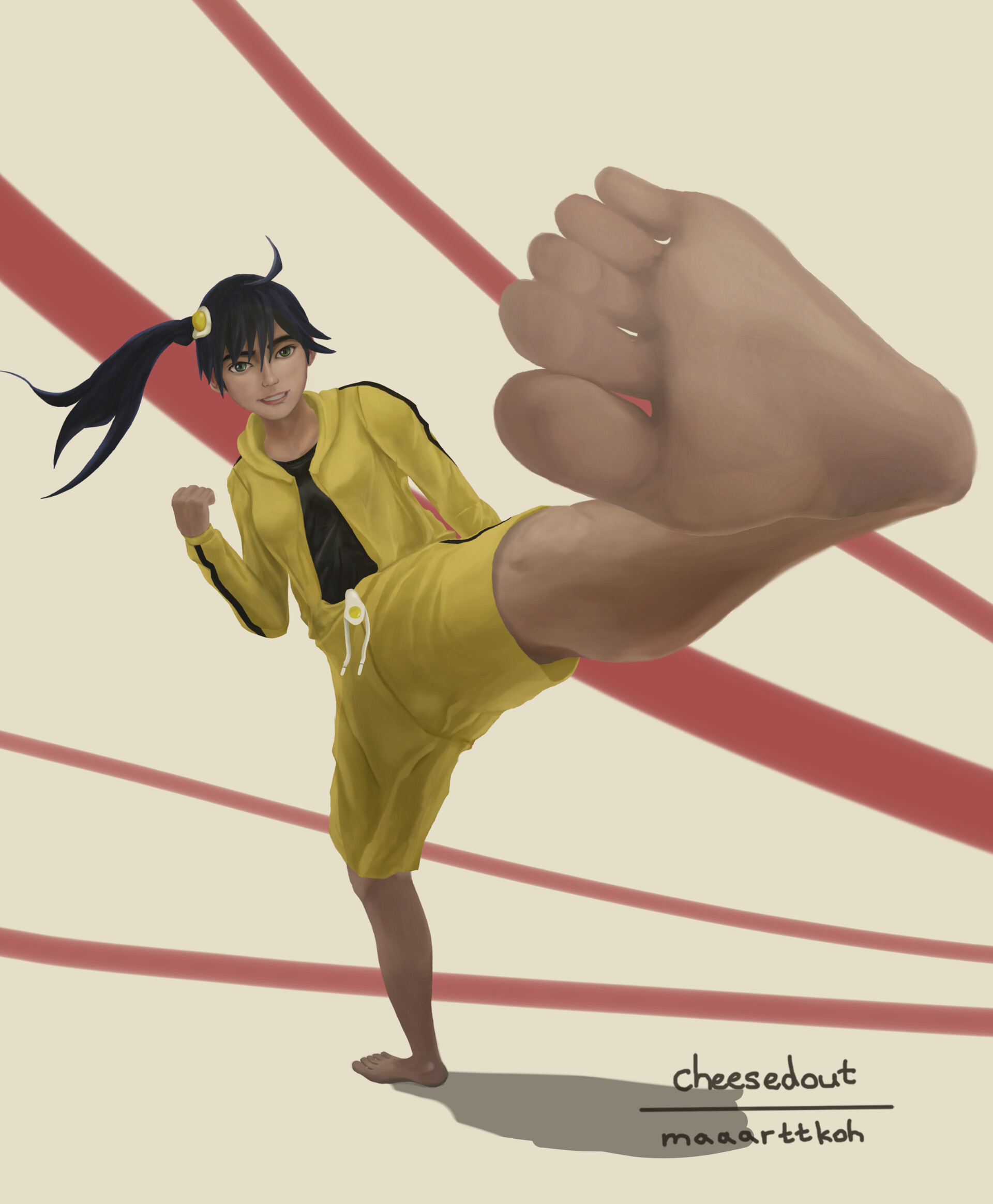 ArtStation - Karen Araragi (Monogatari)