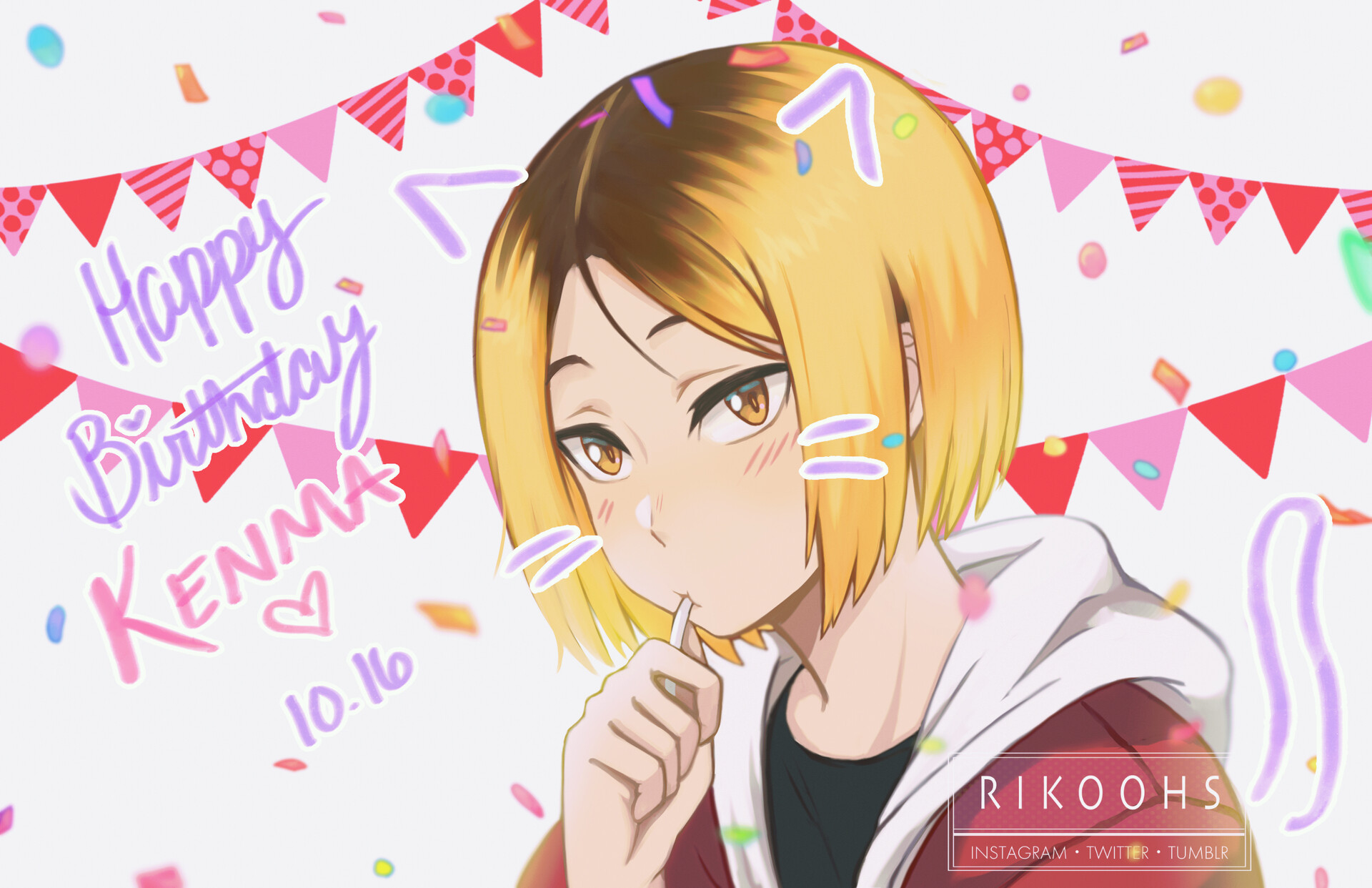ArtStation - Birthday boy Kenma