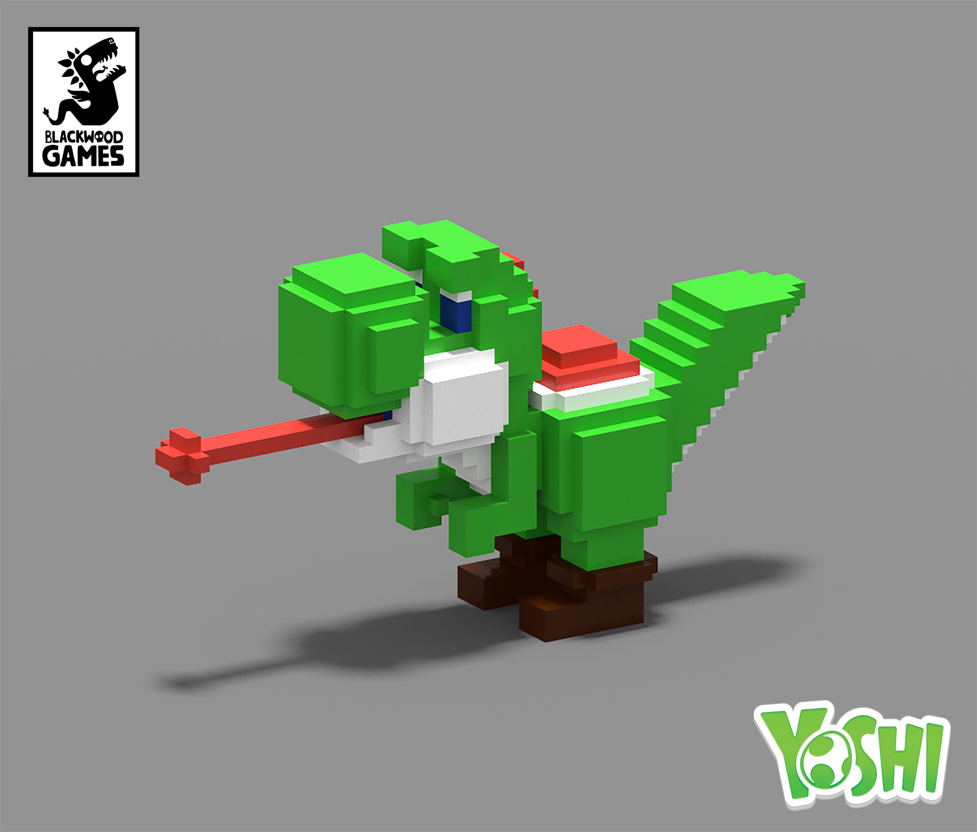 ArtStation - Yoshi VoxelArt