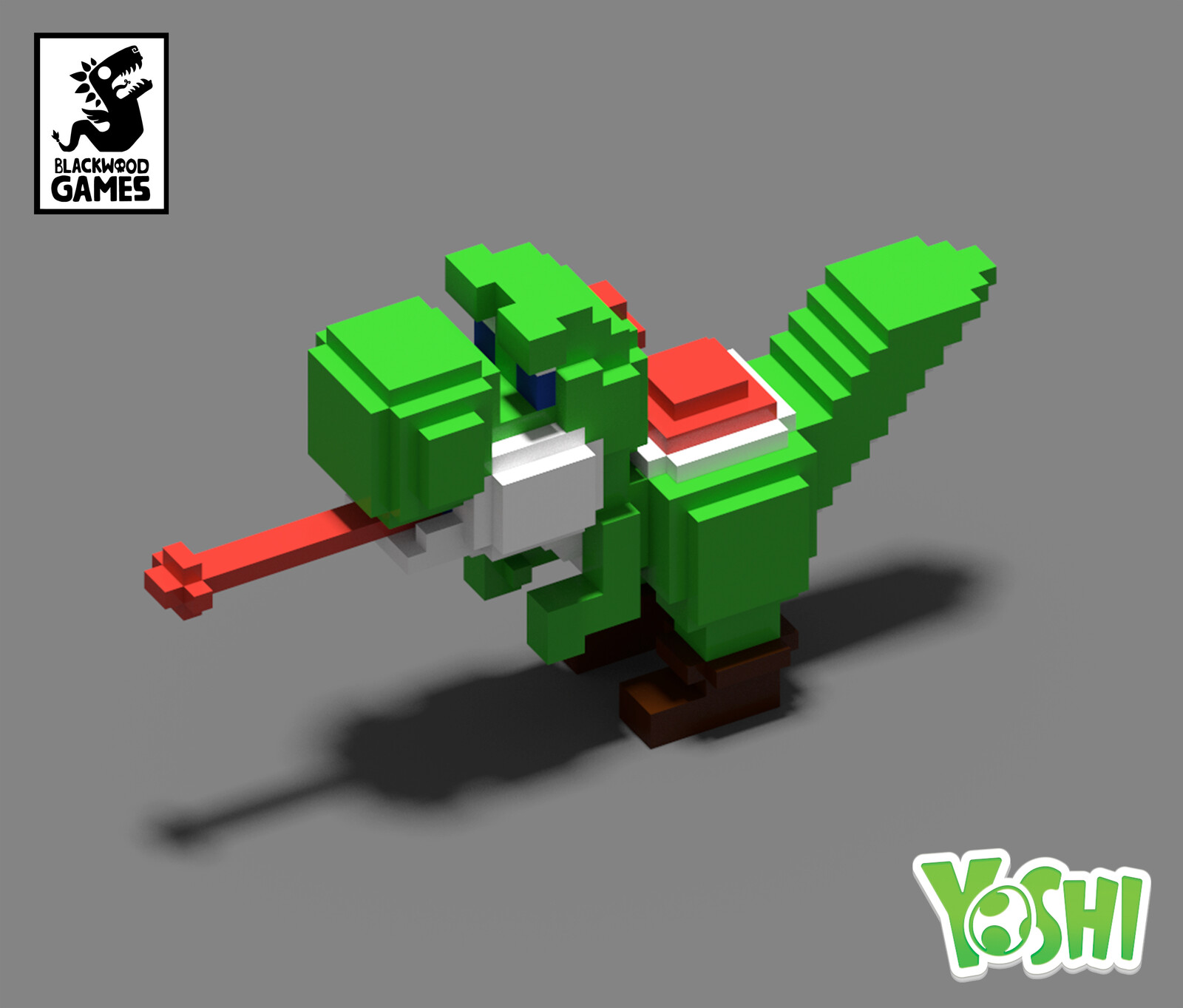 Blade Blackwood - Yoshi VoxelArt