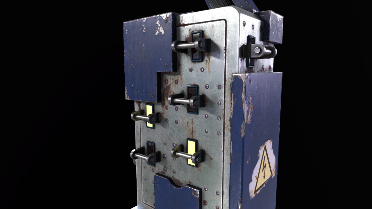 ArtStation - Electrical Transformer