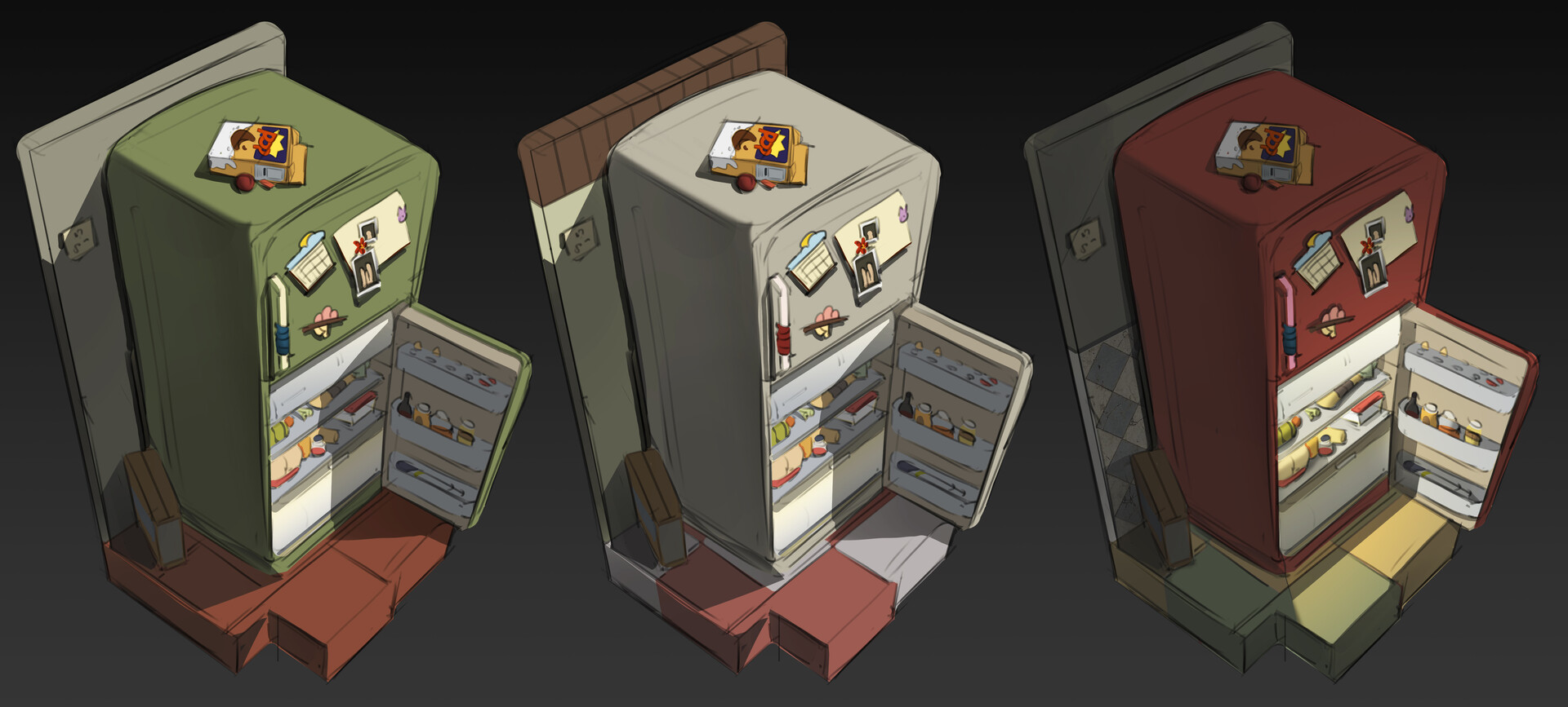 Felix Chan - Dongzhi - Fridge Prop Design
