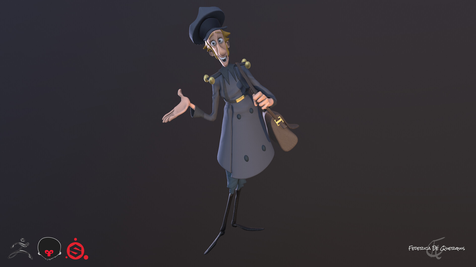 ArtStation - Jesper fan art from “klaus”