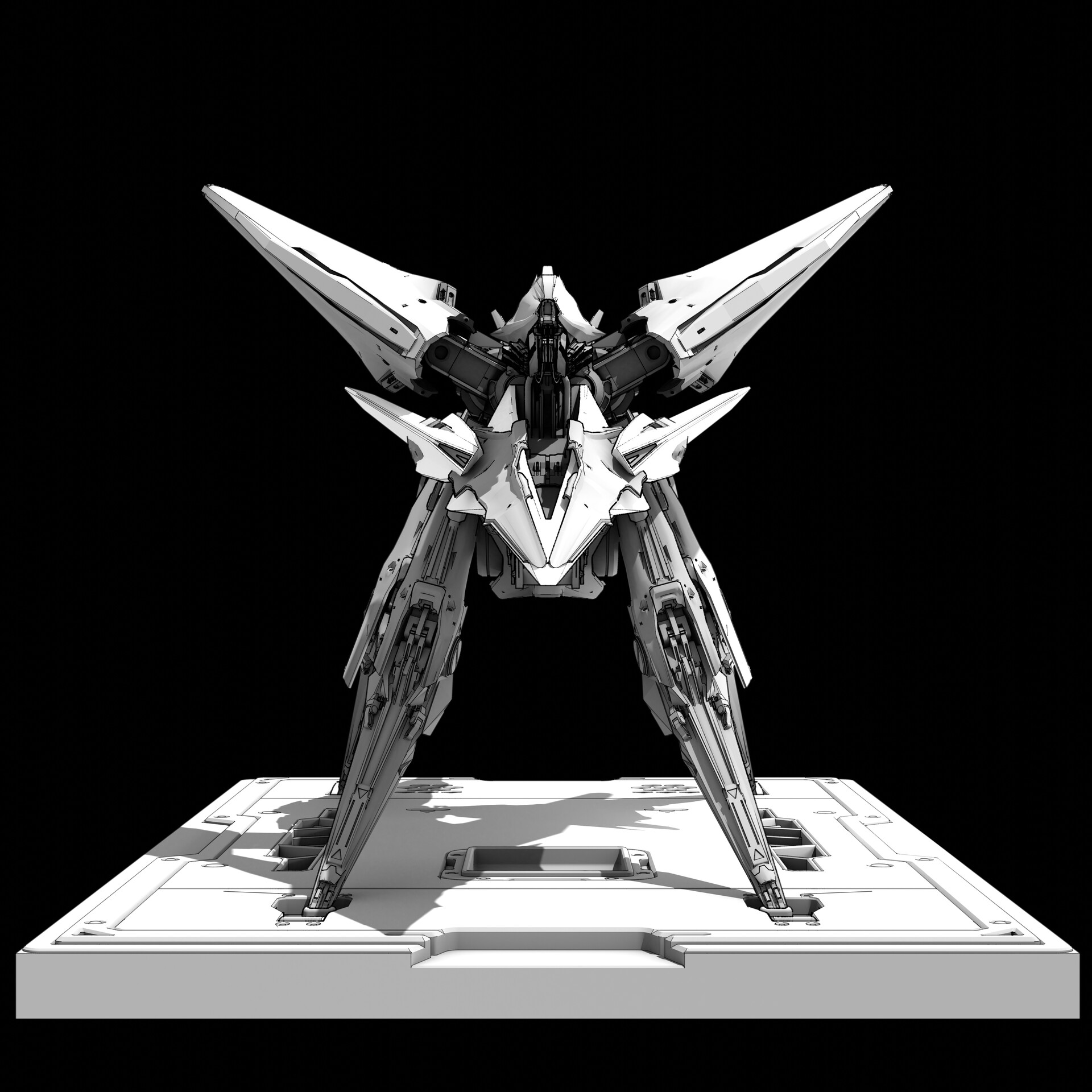 ArtStation - Mechanical beast 机械 野兽 一只大狗