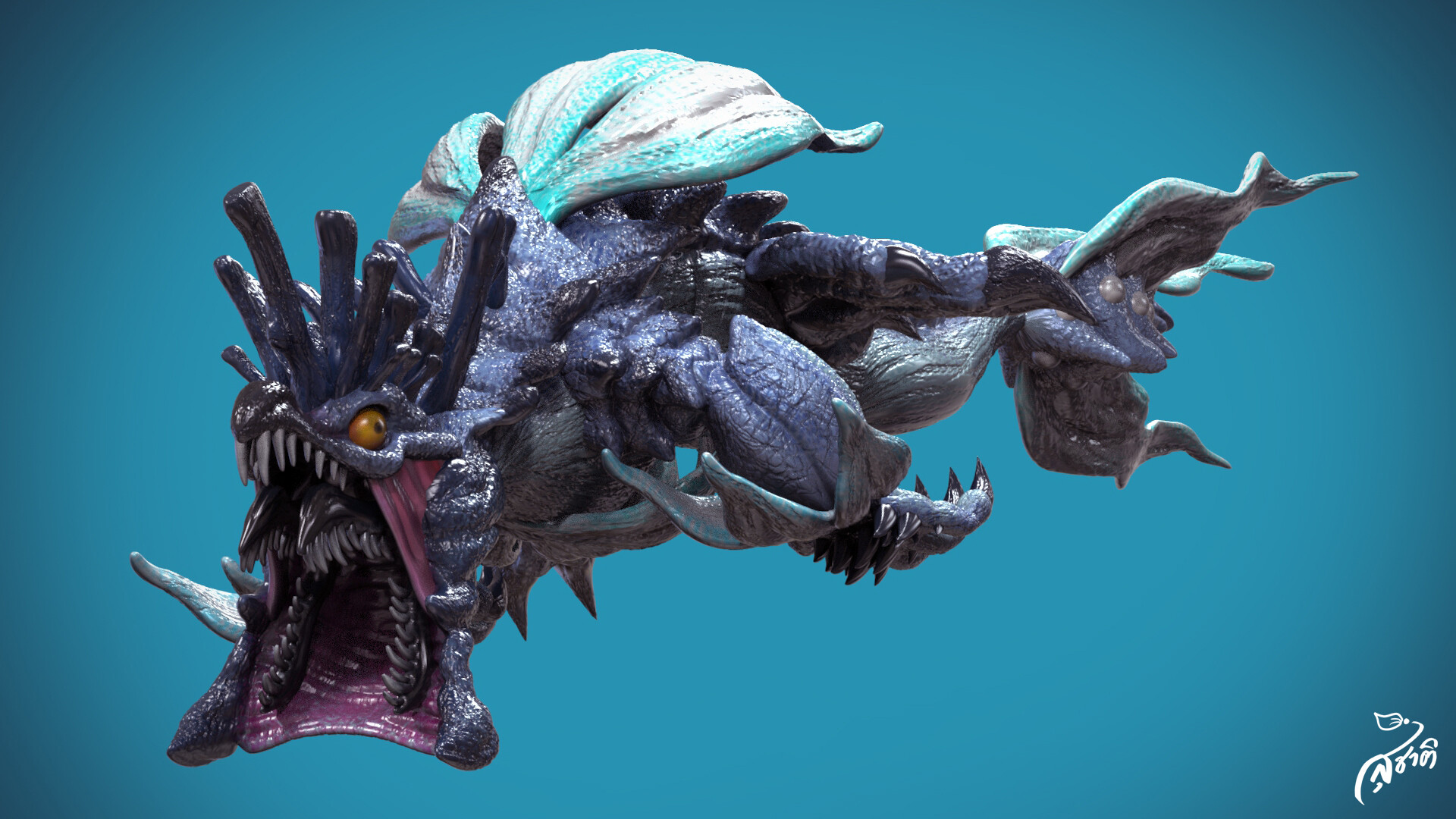 Akkpark Youngkhun - Fanart Wind Serpent Ibushi