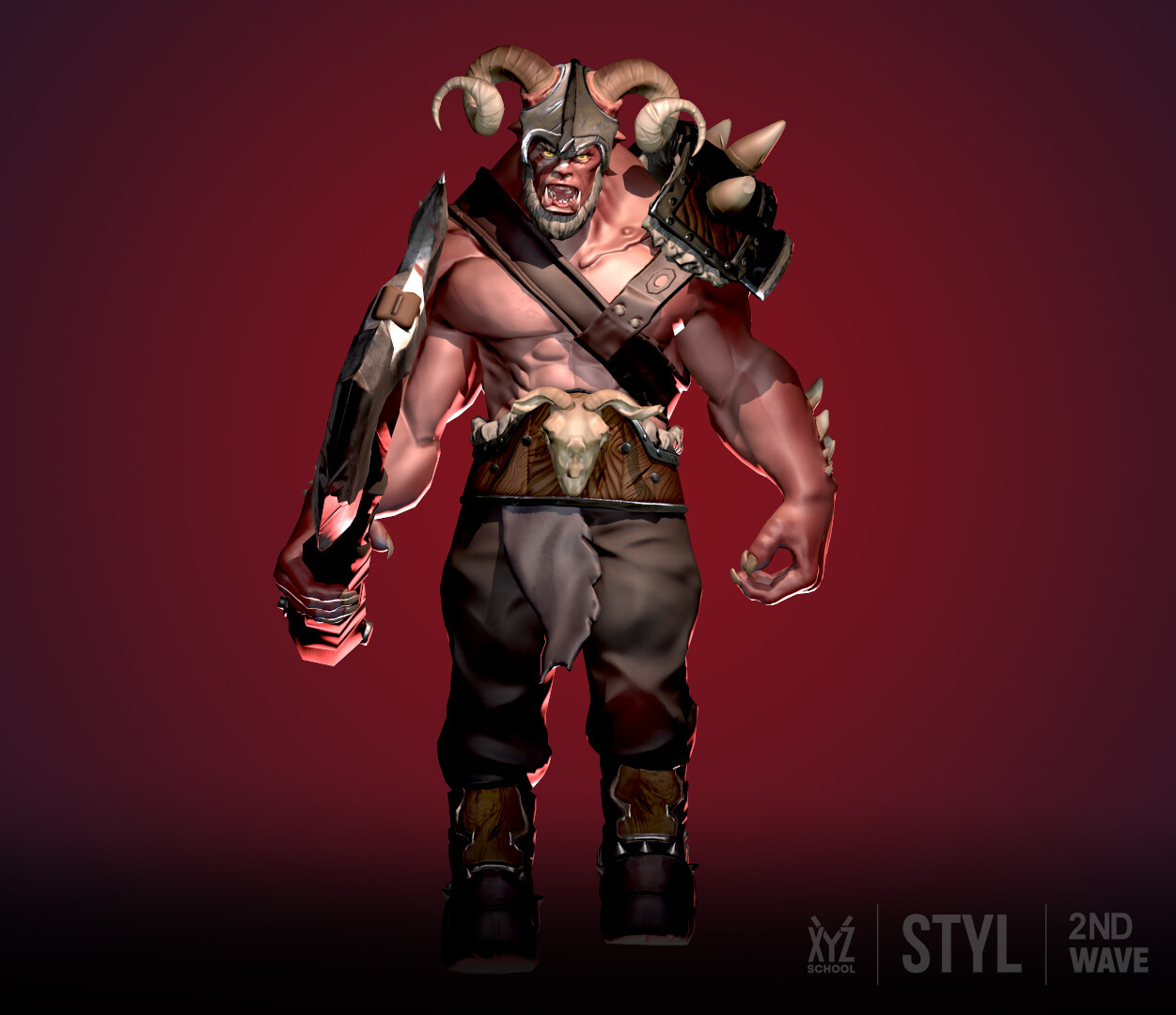 ArtStation - The demon Orc