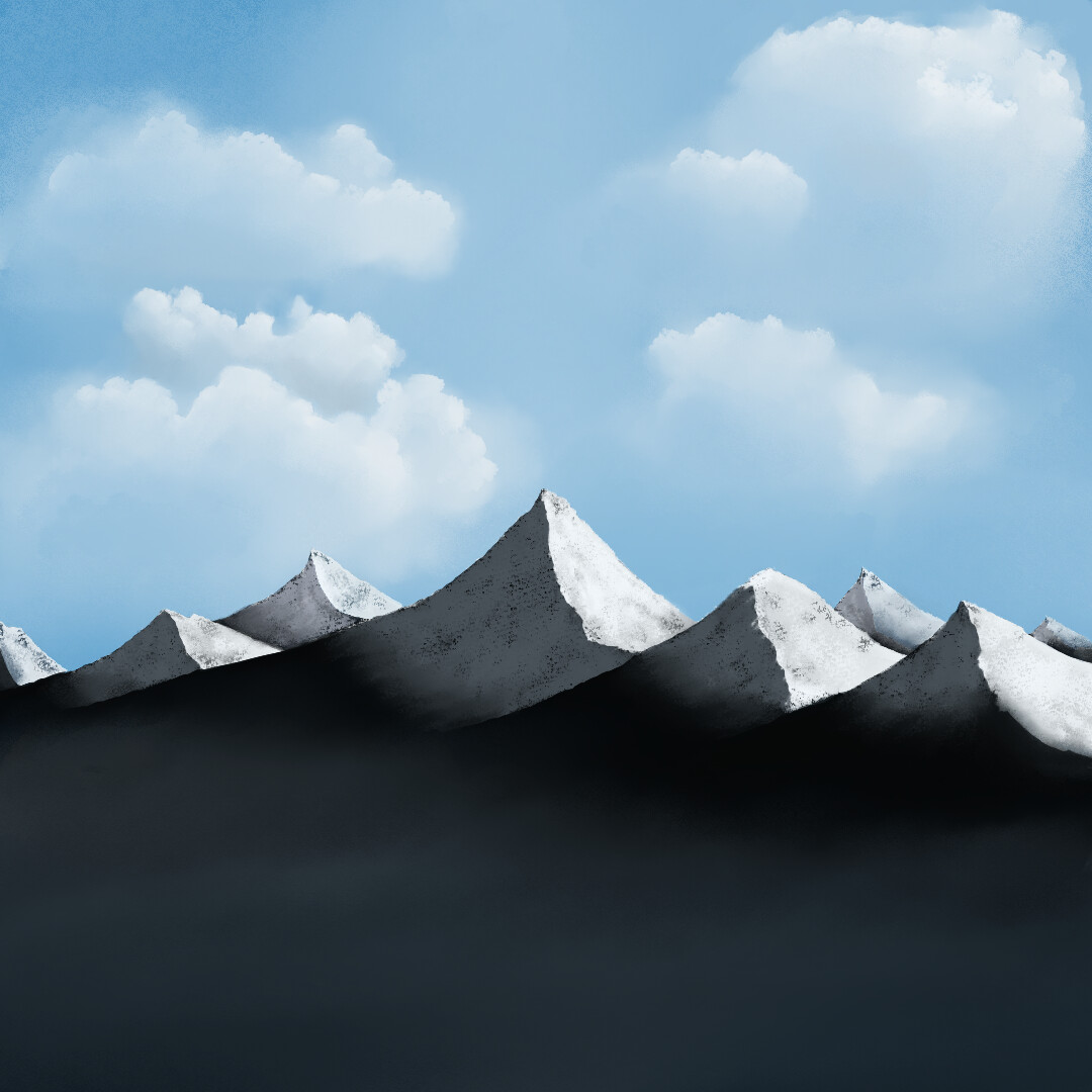 ArtStation - Mountain Study - Mar. 2021