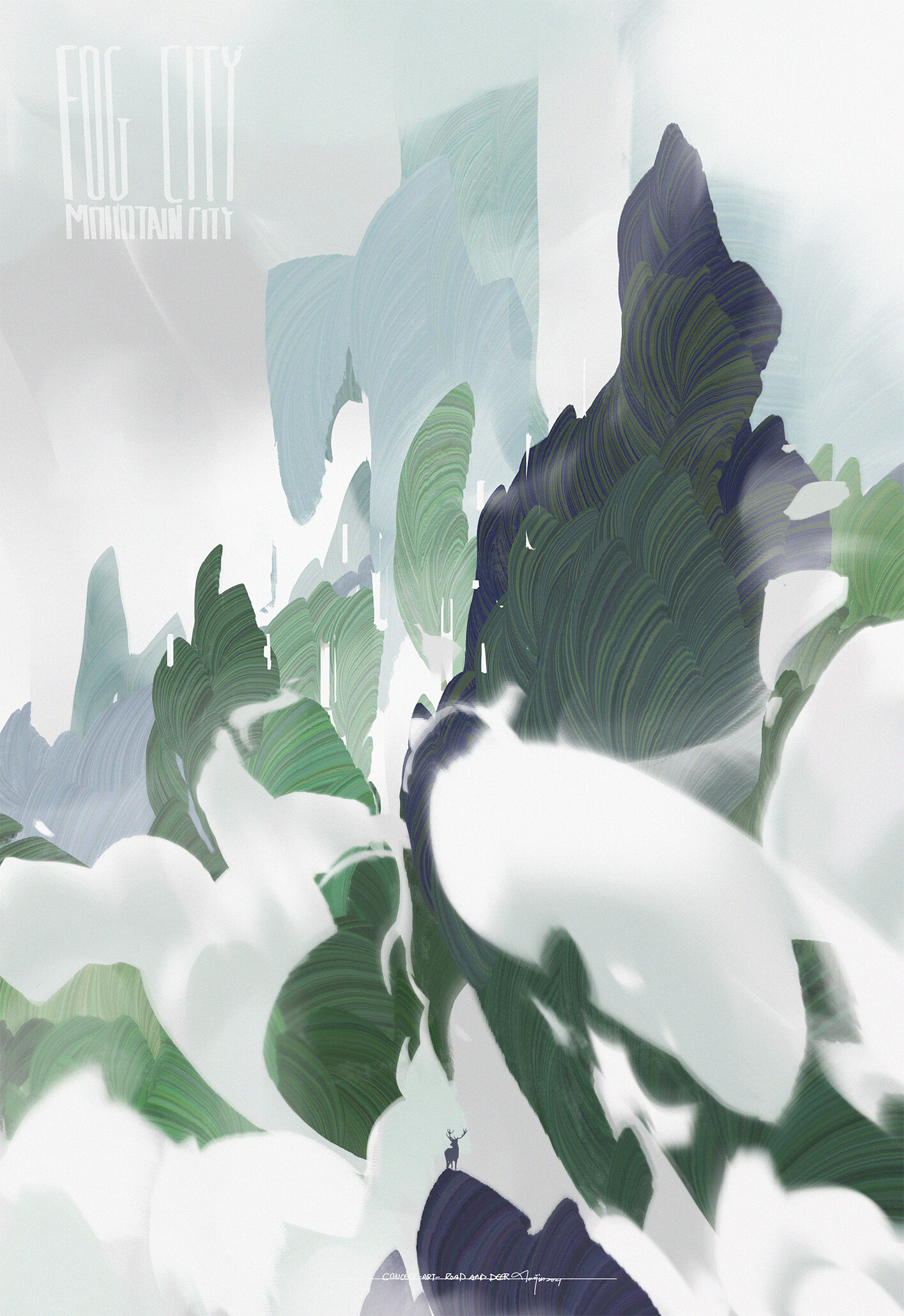 ArtStation - Fog city 5