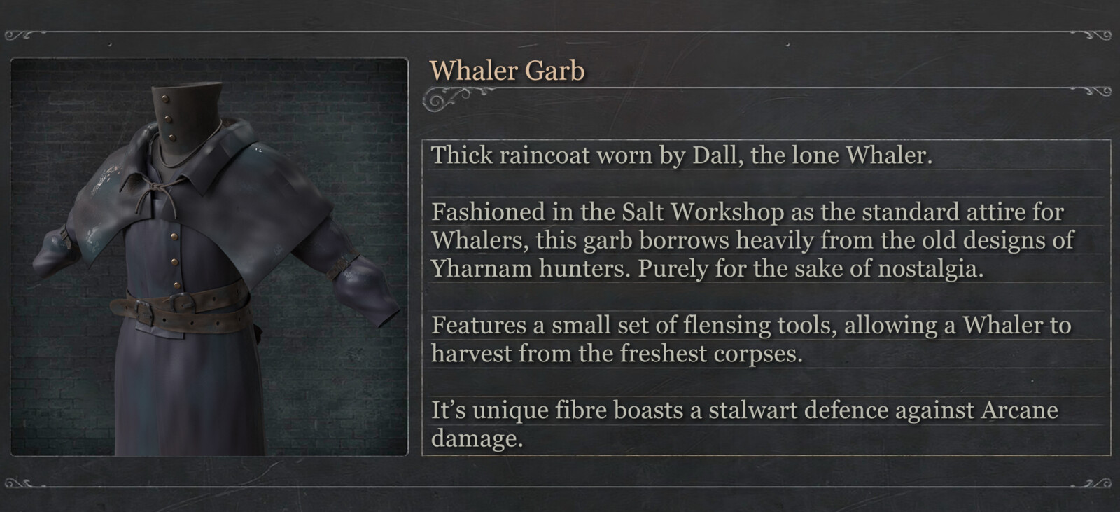 Joe M - Whaler's Set - Hunter Attire Design