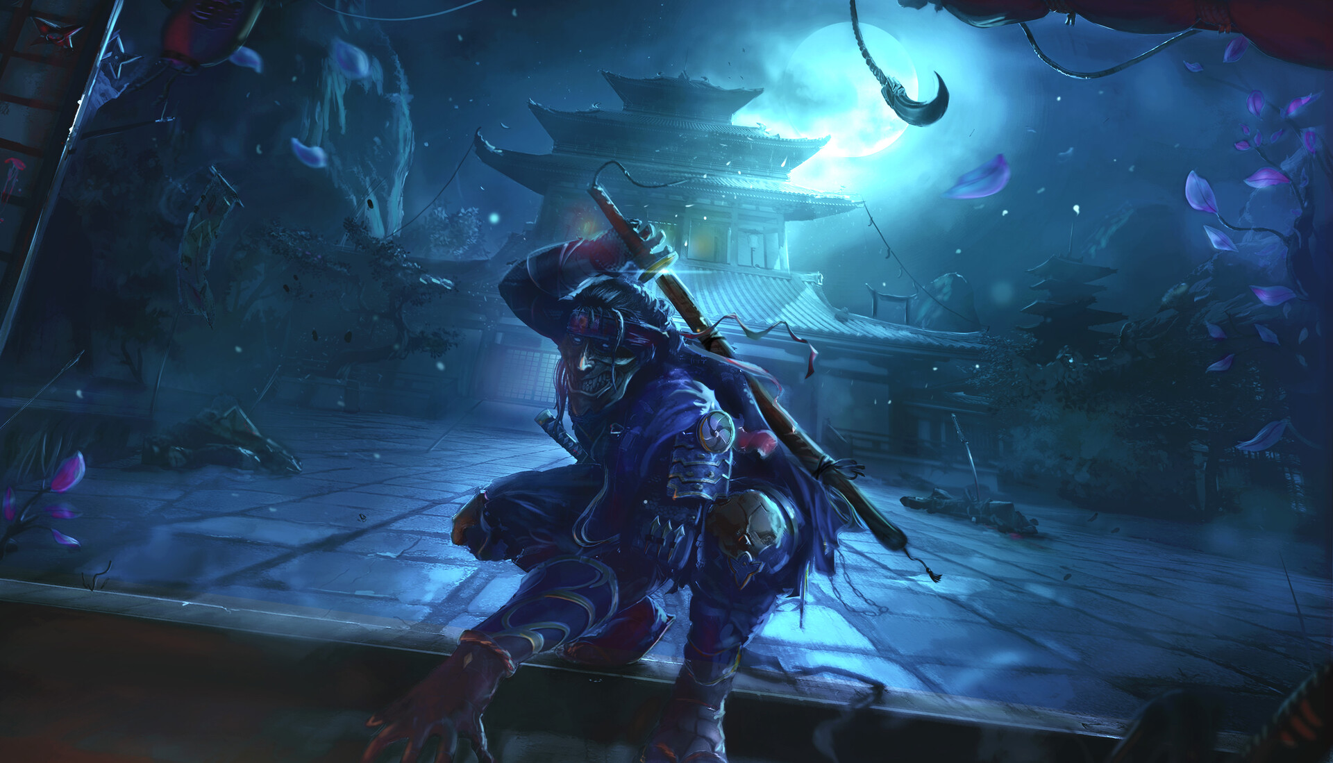 ArtStation - Ninja in the night