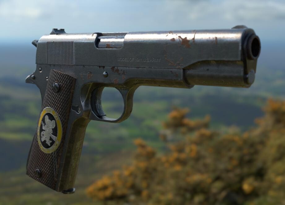Natalie Asport - M1911A1 Pistol Tunnel Rat Variant
