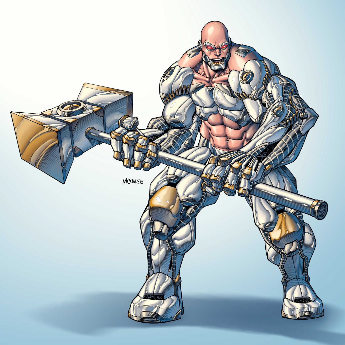 ArtStation - Dreadblow OC commission (Evil Beagle Games)