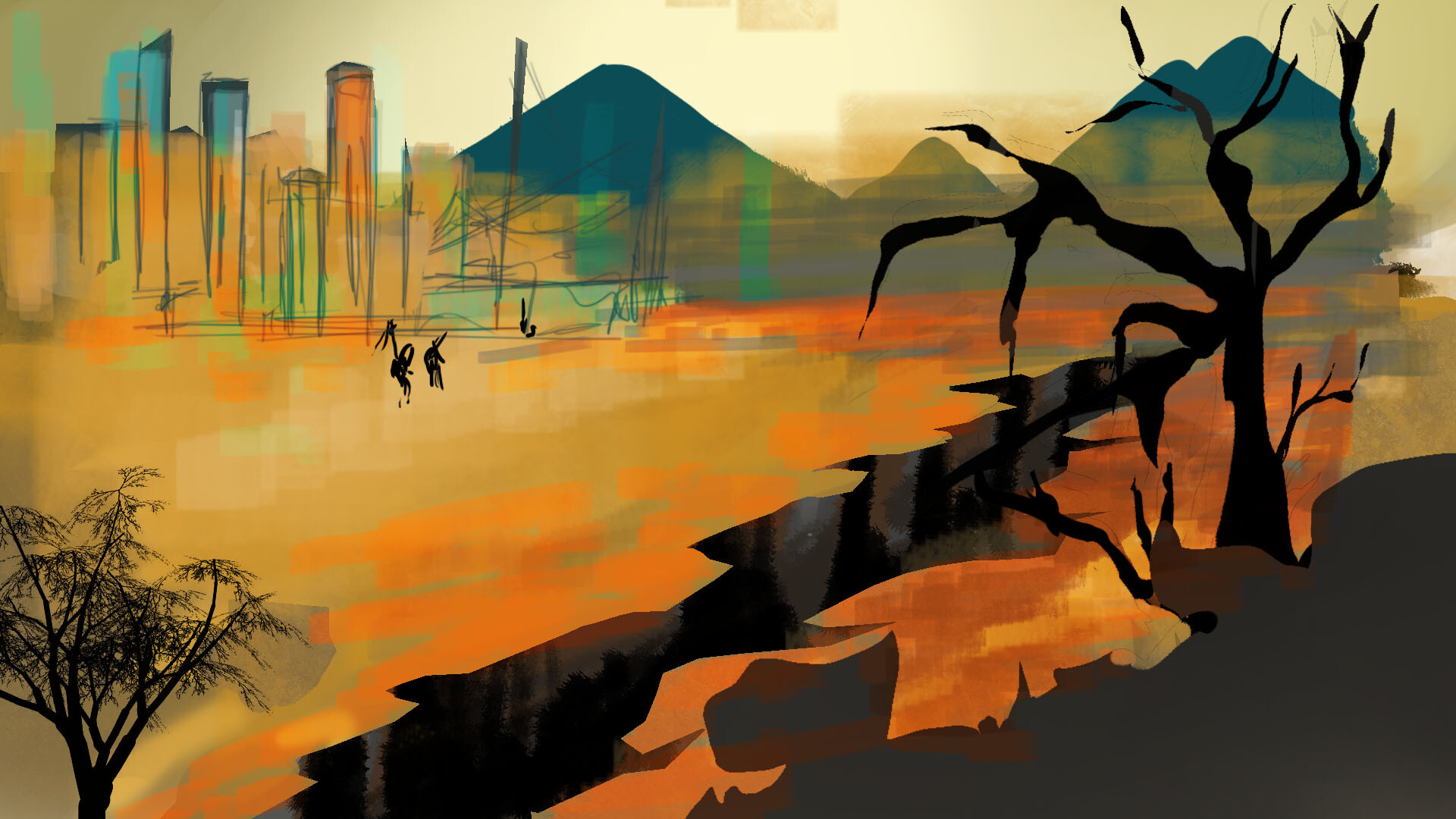 CALLISTO ARTWORK - 2021 - REVISION online demoparty - The rift