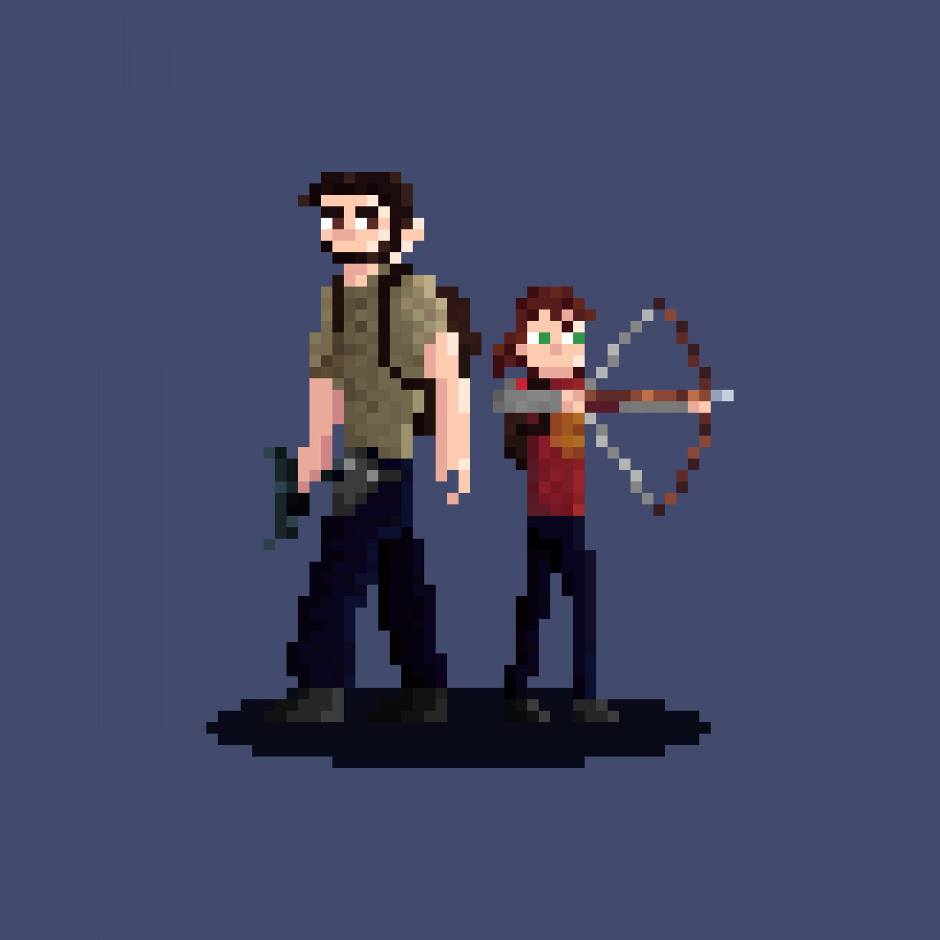 The Last Of Us Pixel Art
