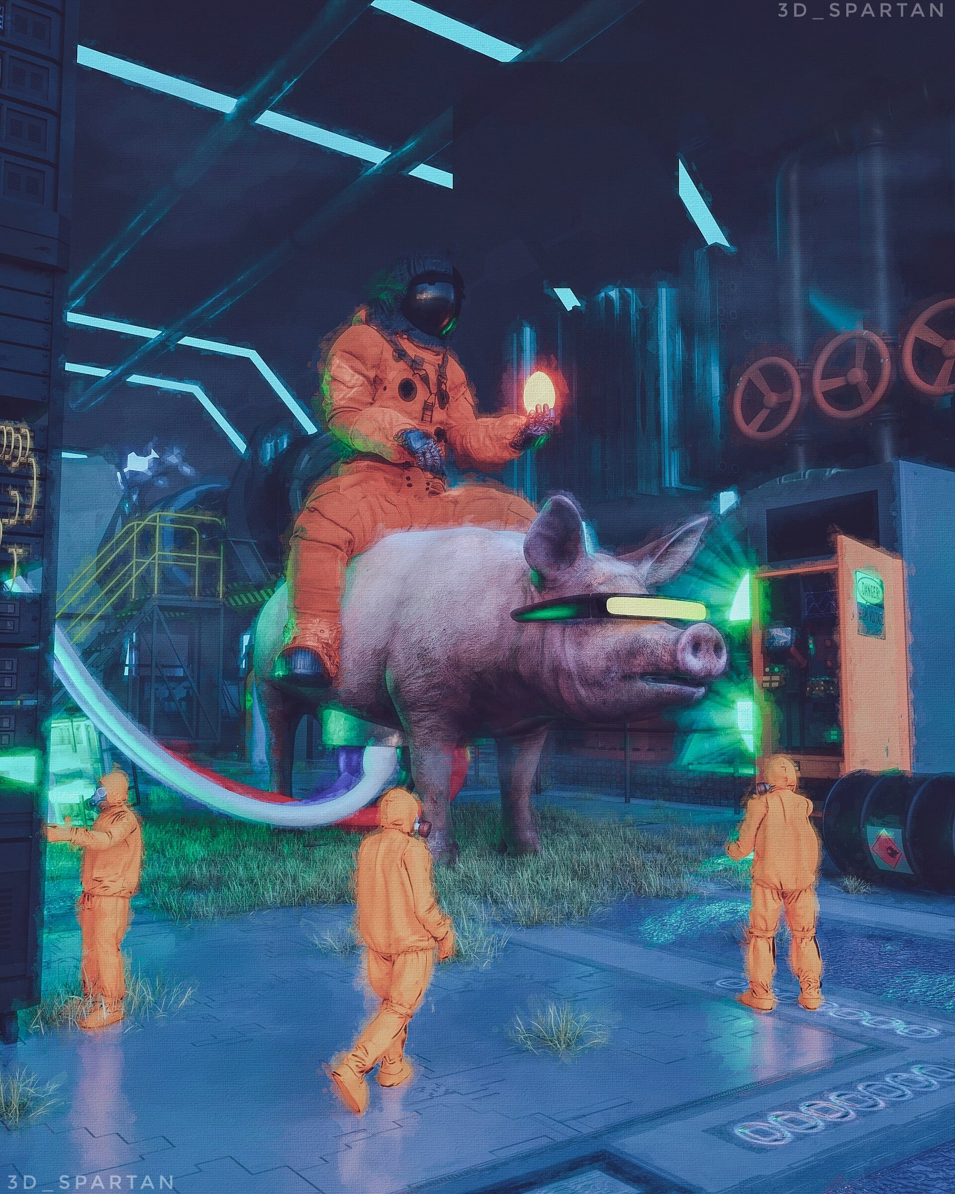 ArtStation - EASTER BARN 2069