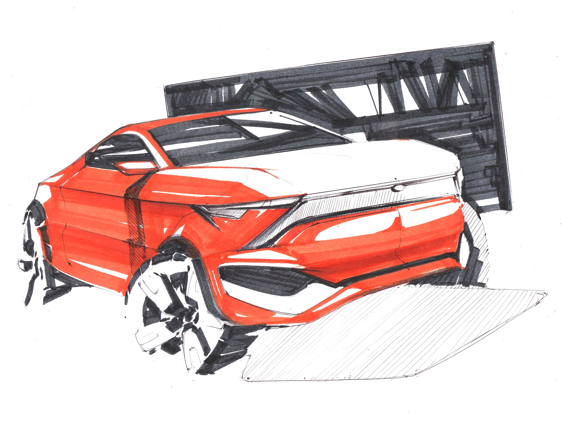 ArtStation - Cars Study Sketches // 2015-2019