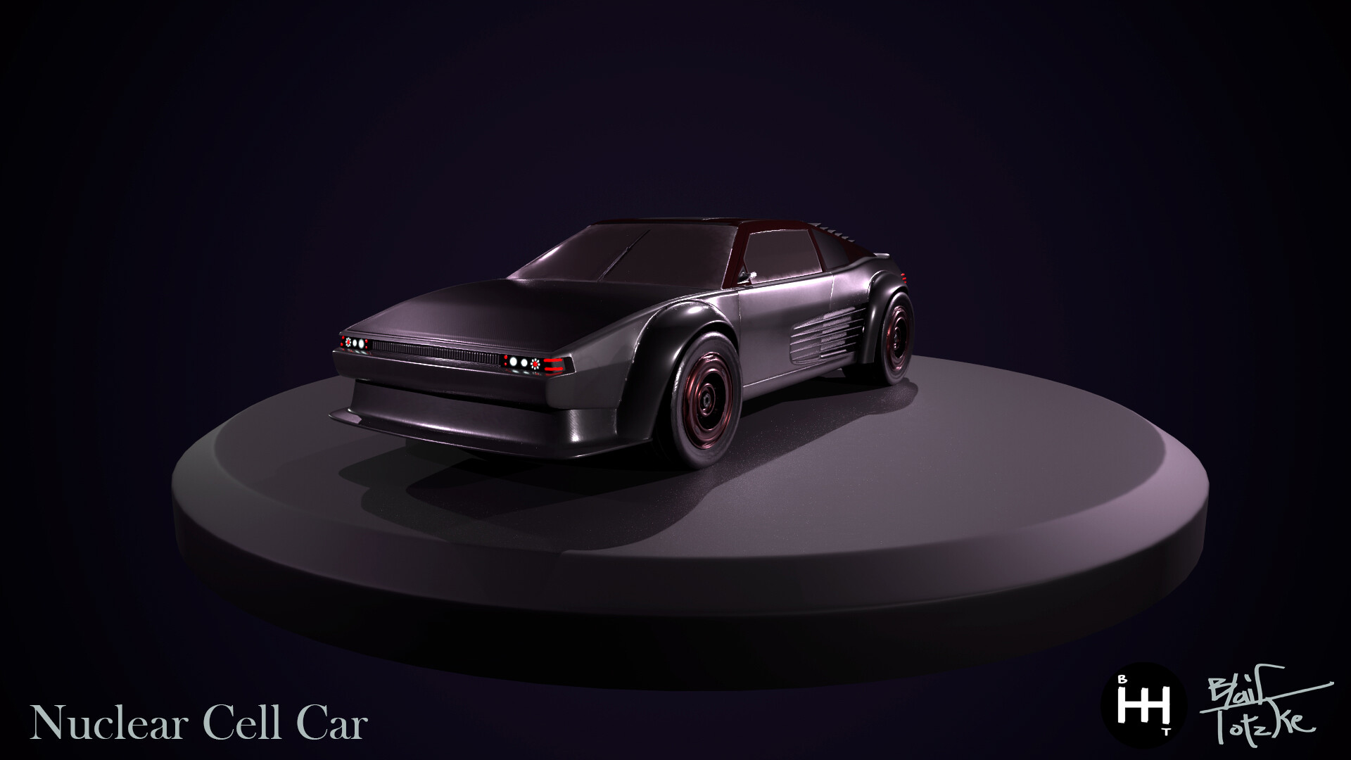 ArtStation - Nuclear Cell Car