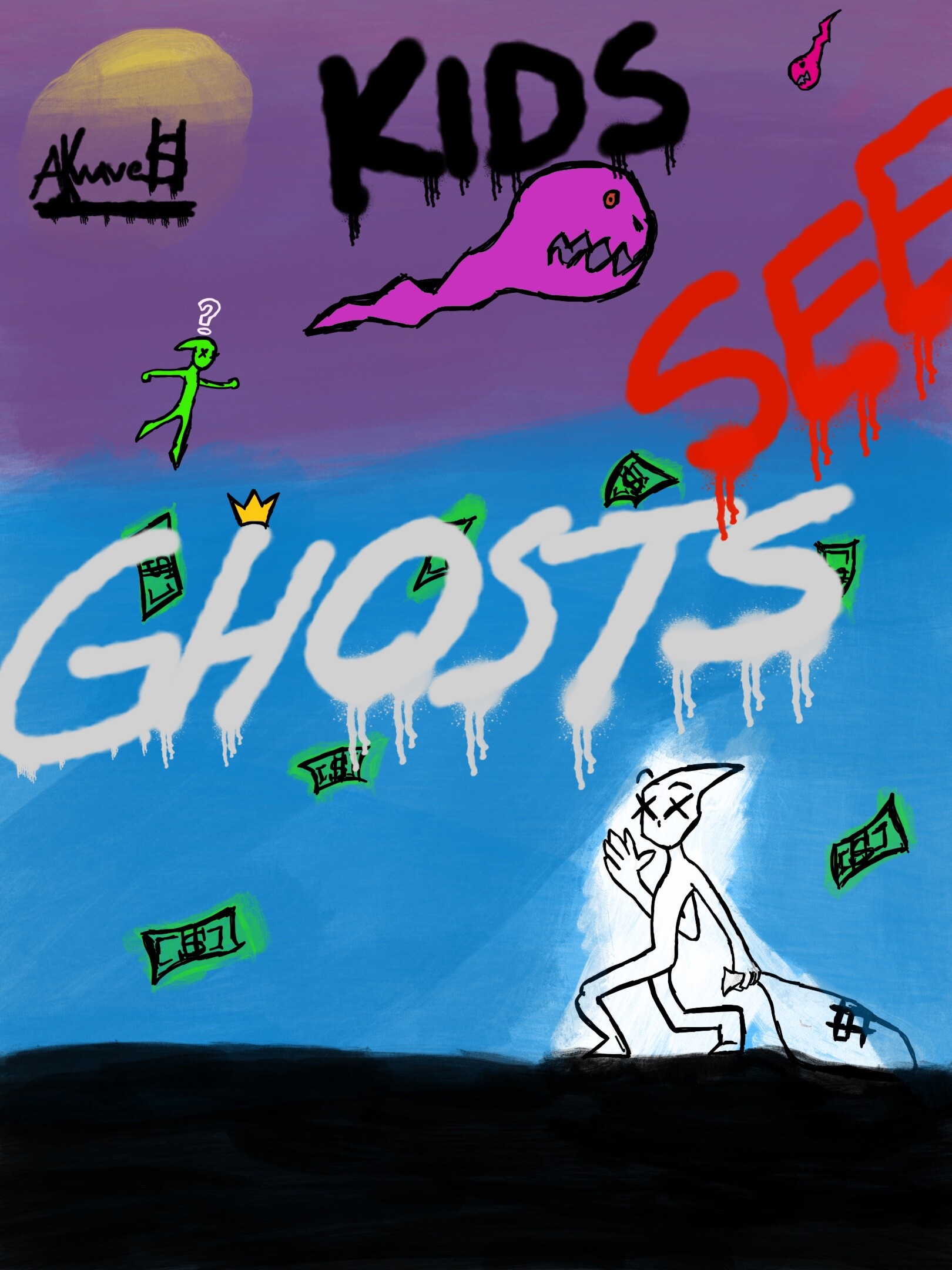 ArtStation - KIDS SEE GHOSTS
