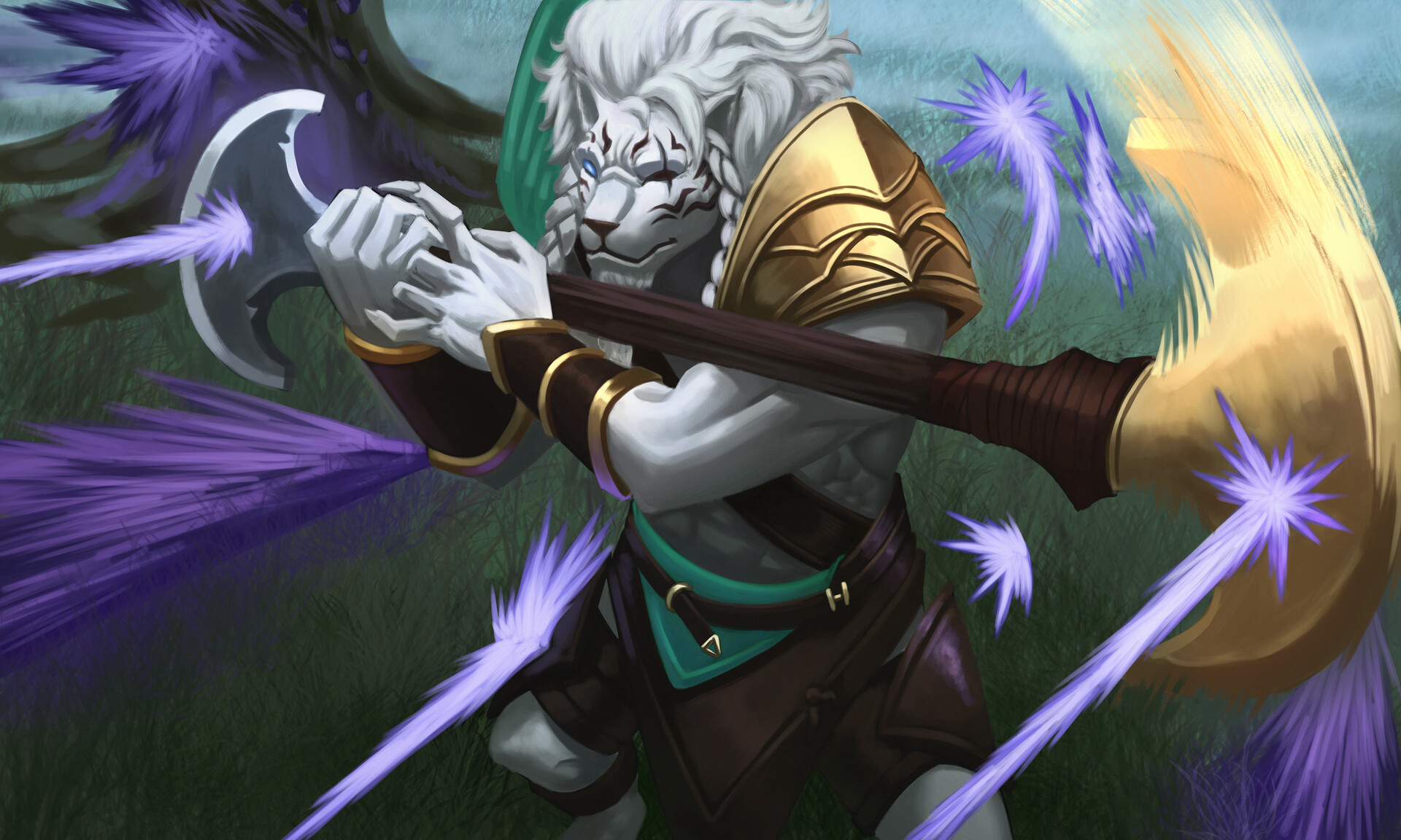 ArtStation - Ajani fanart illustration