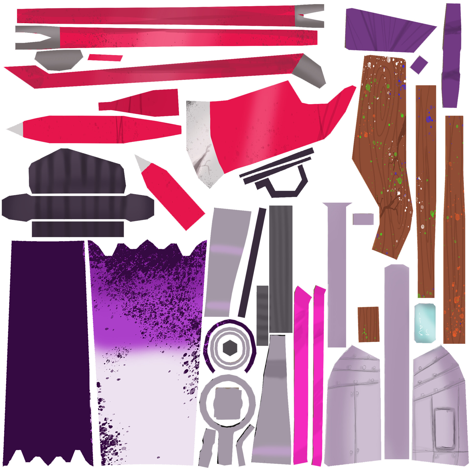 ArtStation - Shotgun Texture