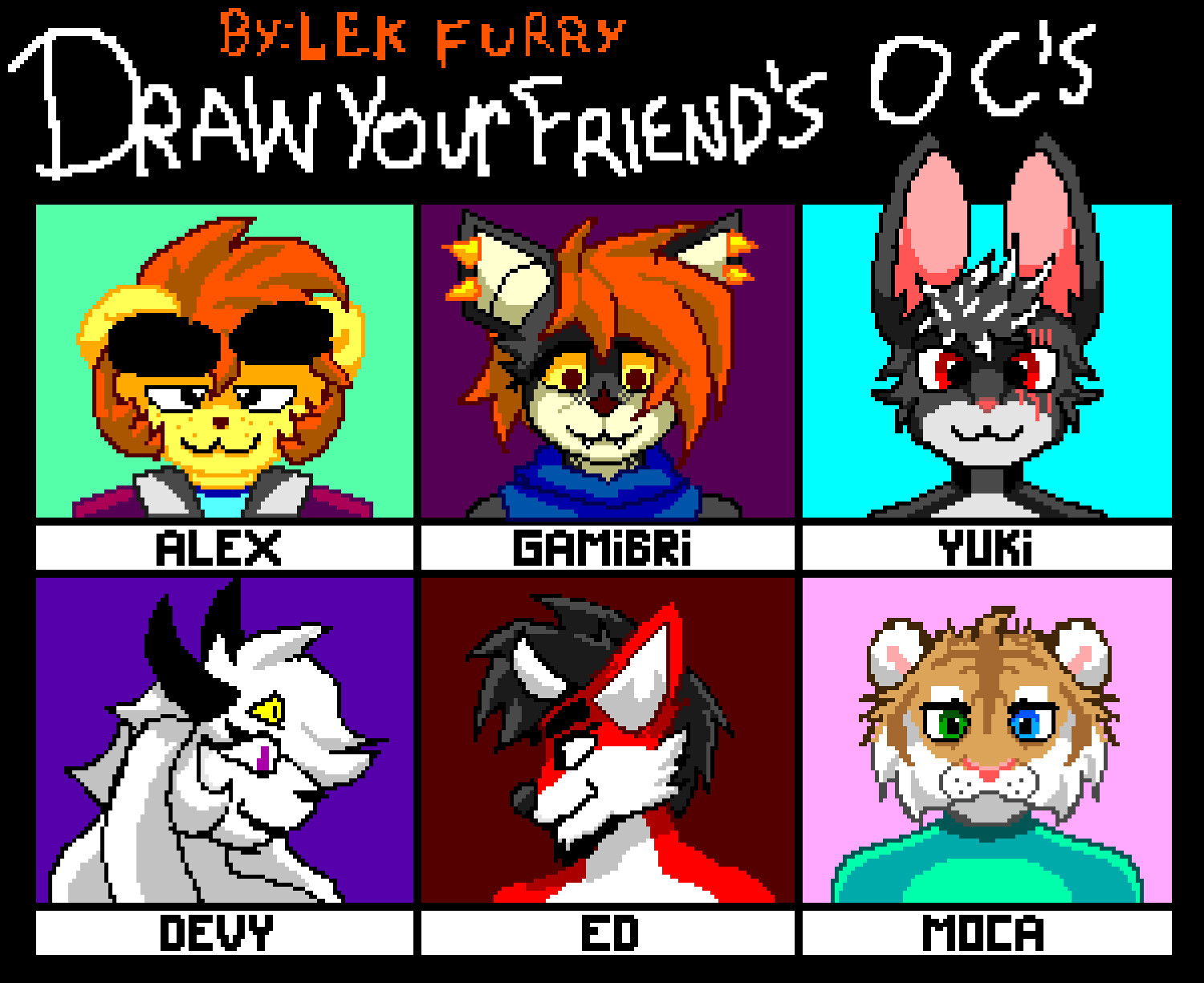 ArtStation - DRAW YOUR FRIENDS OC