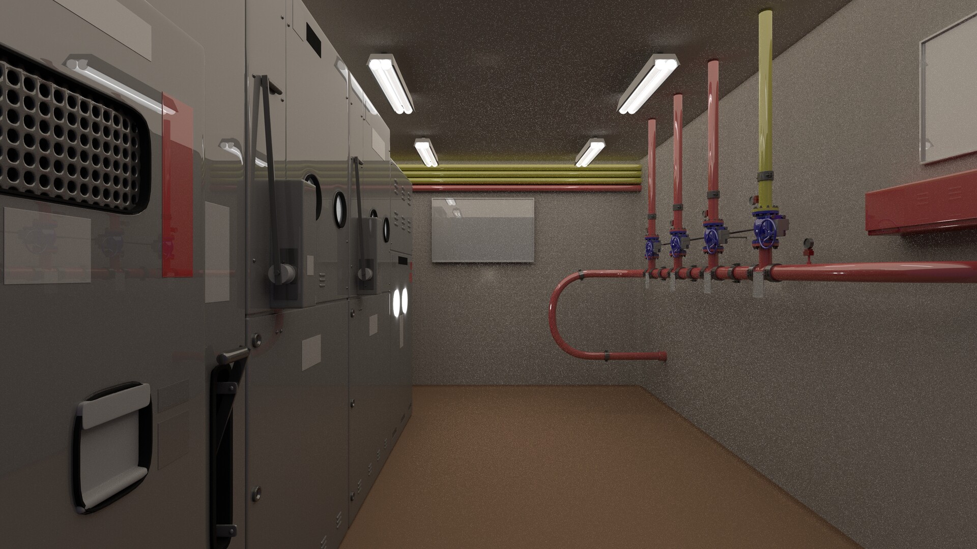 NS2 Workshop - Industrial Service Room environment