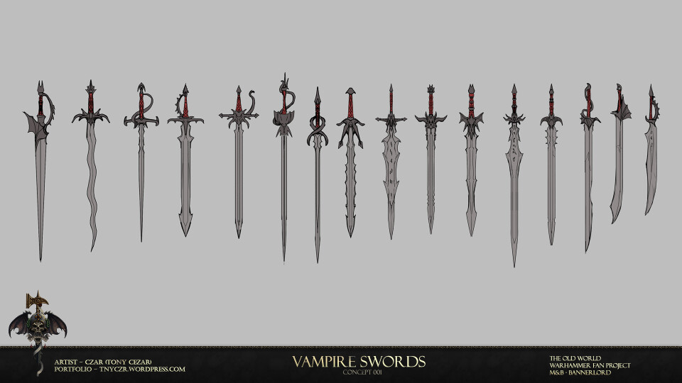 ArtStation - Vampire Weaponry