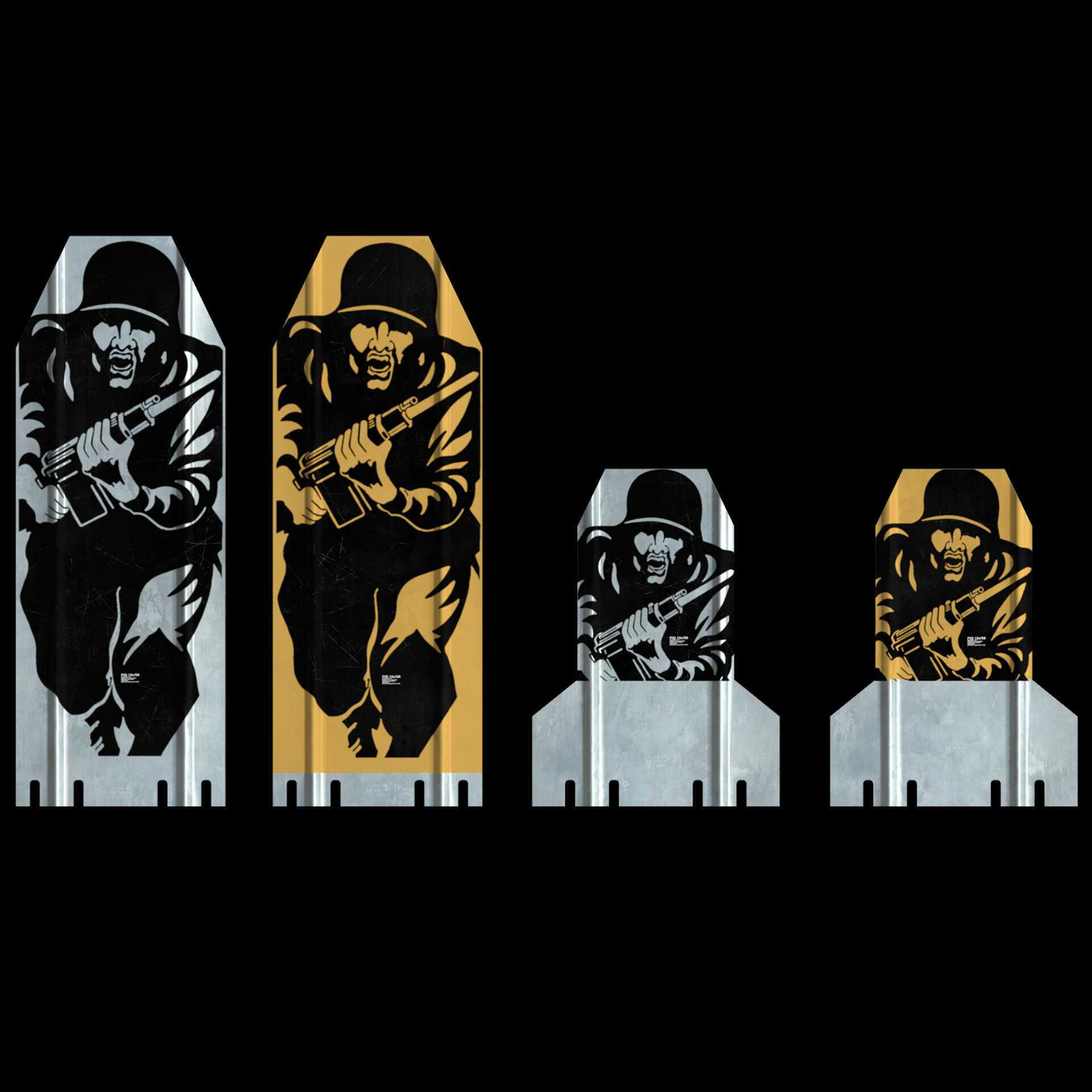 Darth Vader Shooting Targets