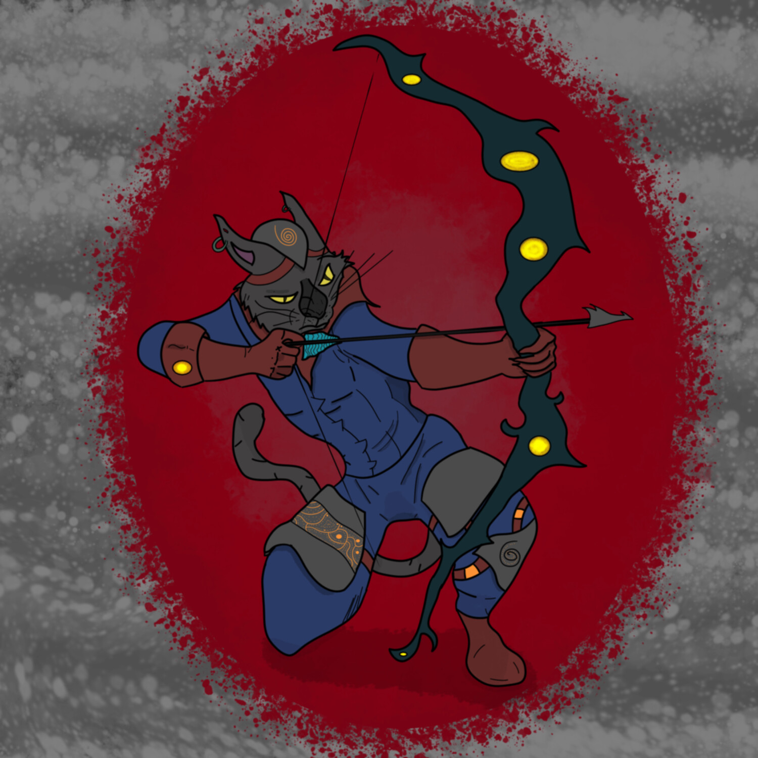 ArtStation - Archer cat (Rasputin)