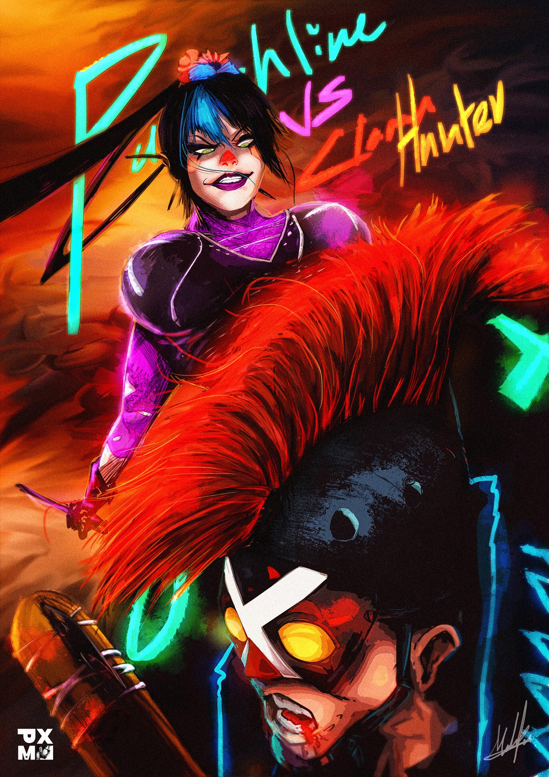 ArtStation - Punchline X Clown Hunter