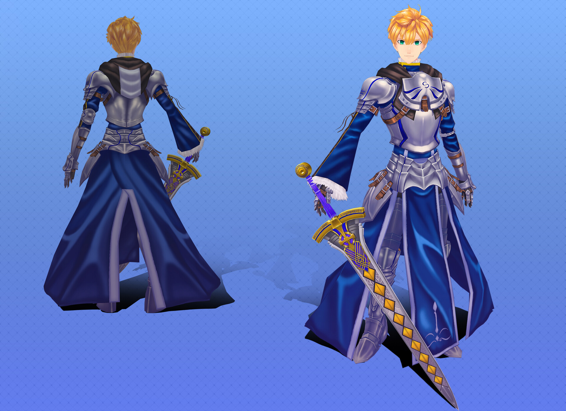 ArtStation - Knight of the Holy Sword