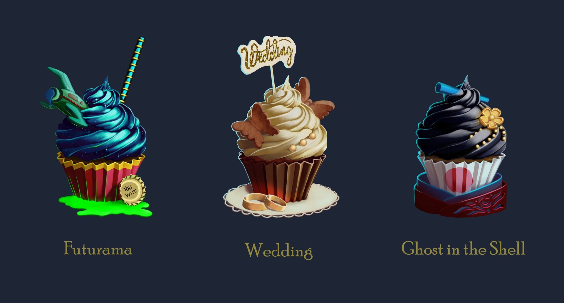 ArtStation - Cupcakes