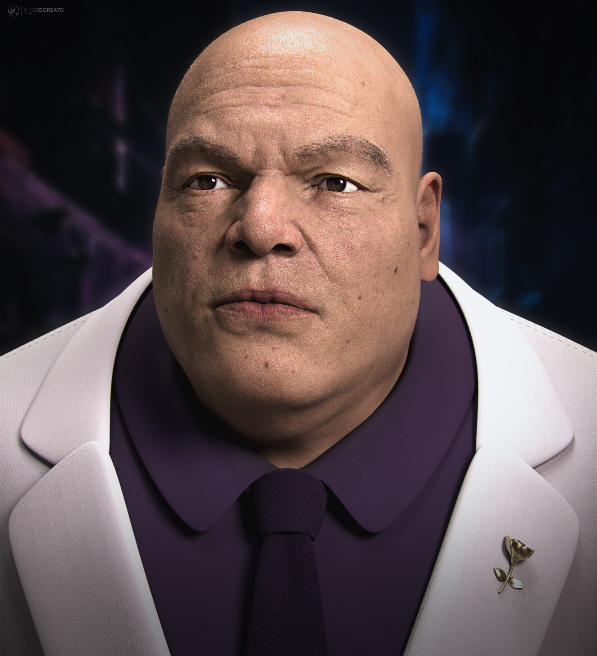 ArtStation - Kingpin (Wilson Fisk) - FanArt