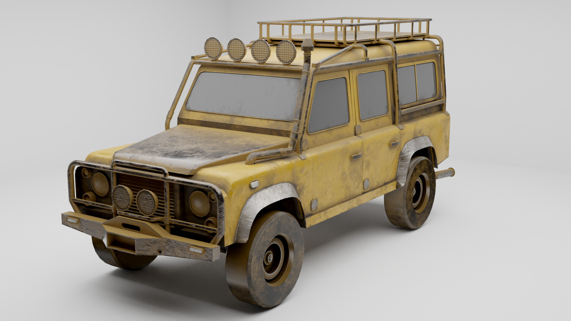 ArtStation - Land Rover Defender