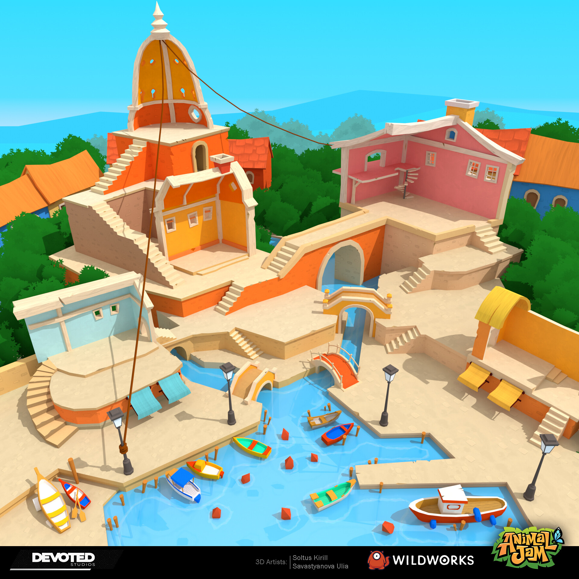 ArtStation - Animal Jam - Himalayan Harbor