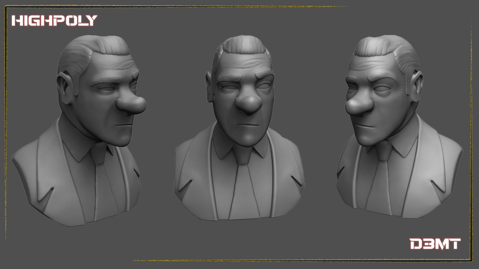 ArtStation - Man with big nose