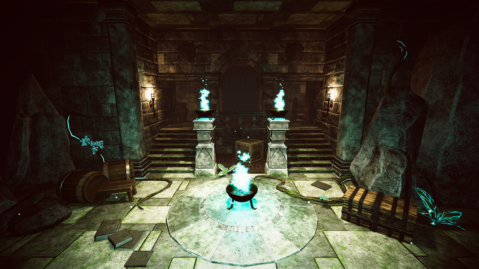 Laura Houdié - The Blue Dungeon