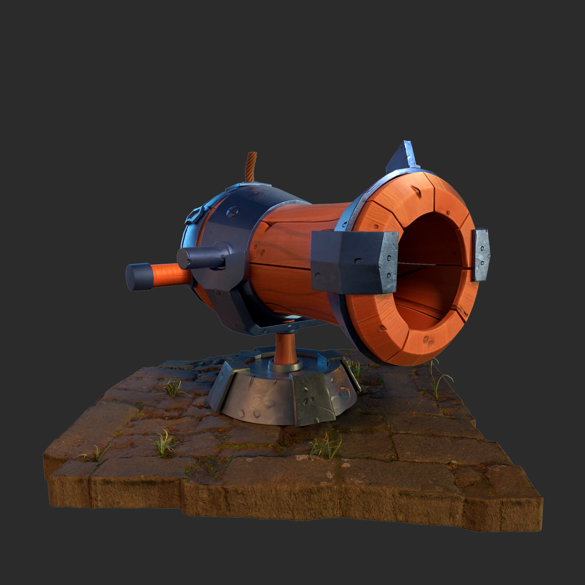 ArtStation - Stylized Cannon