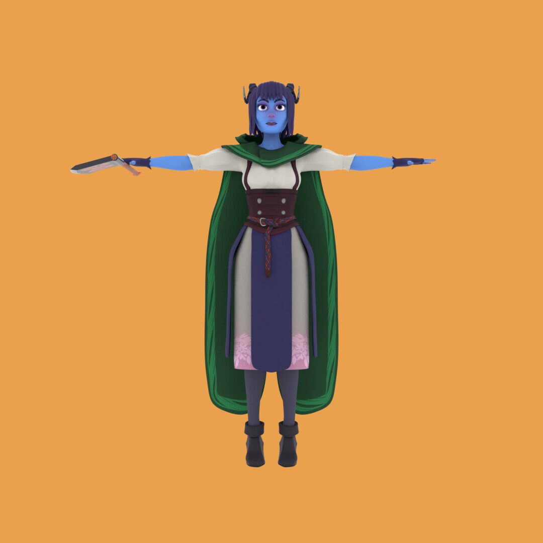 ArtStation - Tricky Teifling; Jester Lavorre