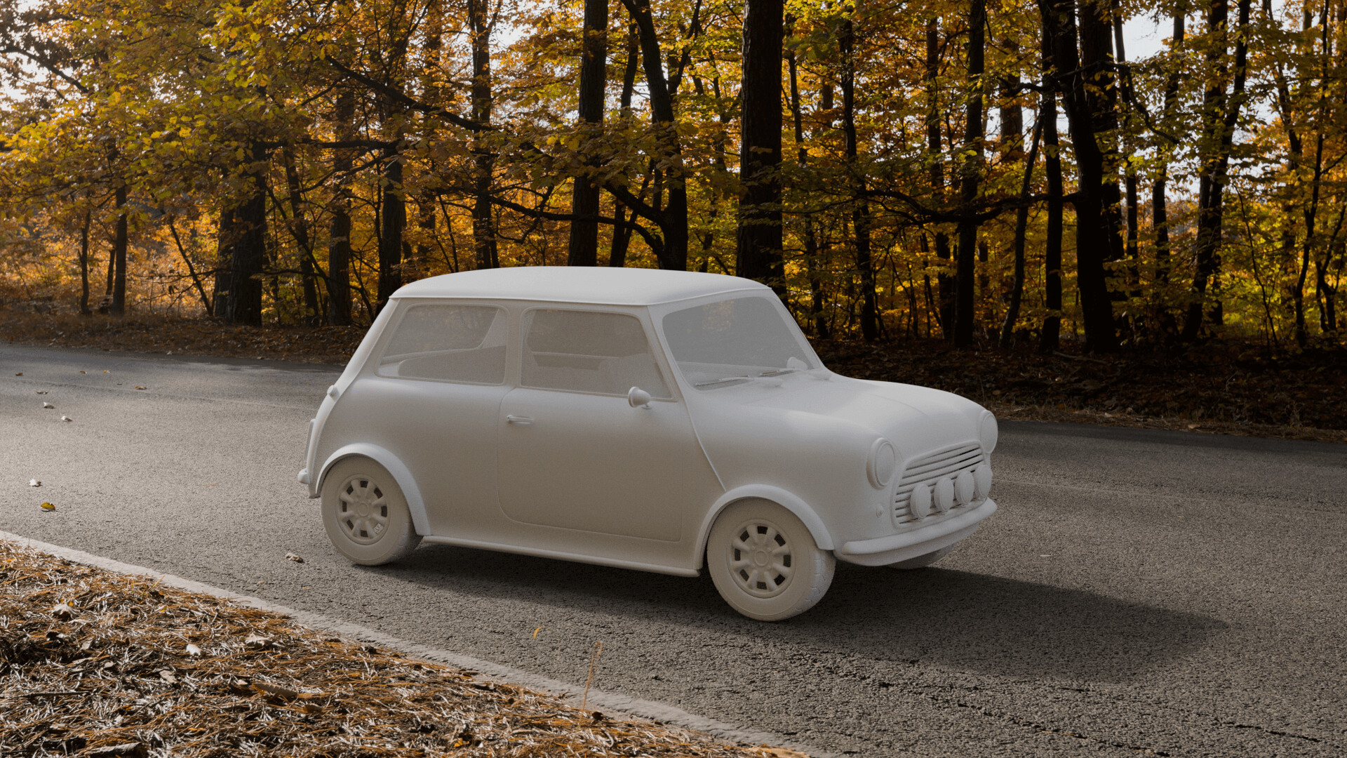 MMC Works - Austin Mini Cooper - 1968 - Free download 3D model