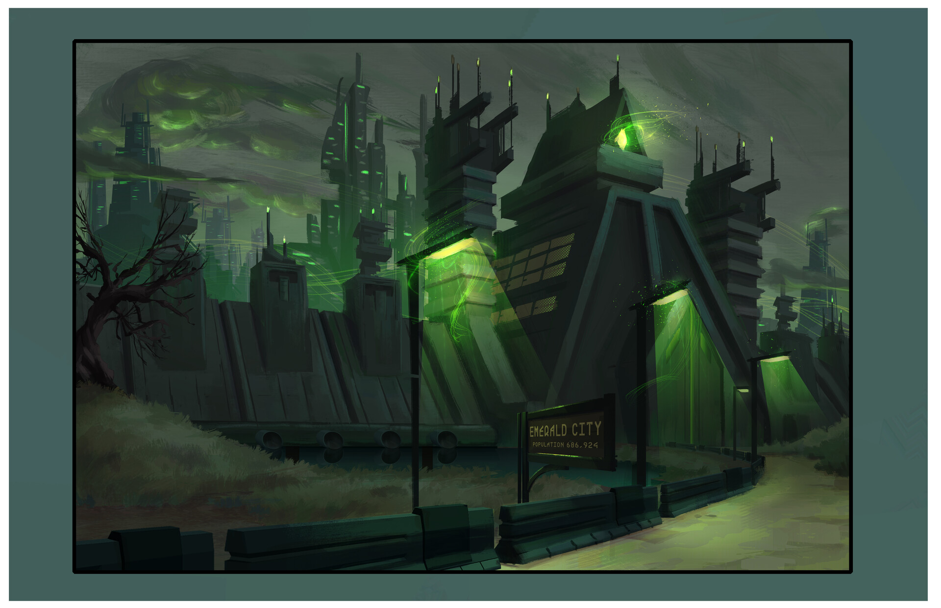 ArtStation - Welcome to Emerald City