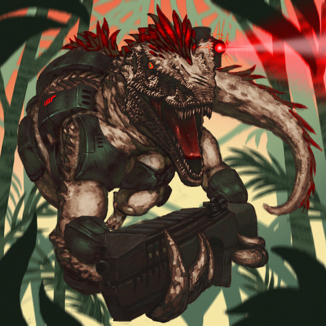 ArtStation - Velociraptor