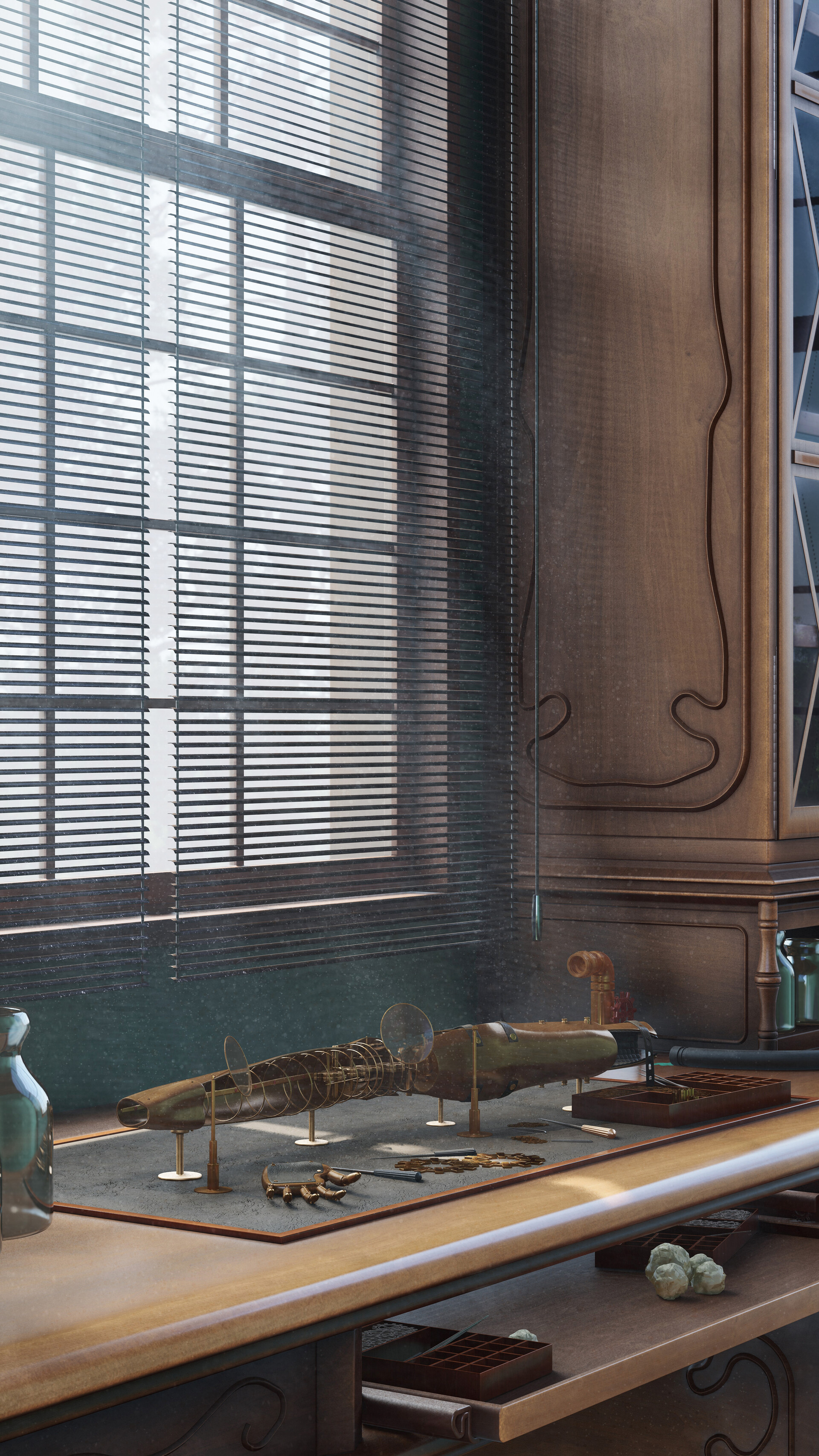 ArtStation - Tinkerer's Desk