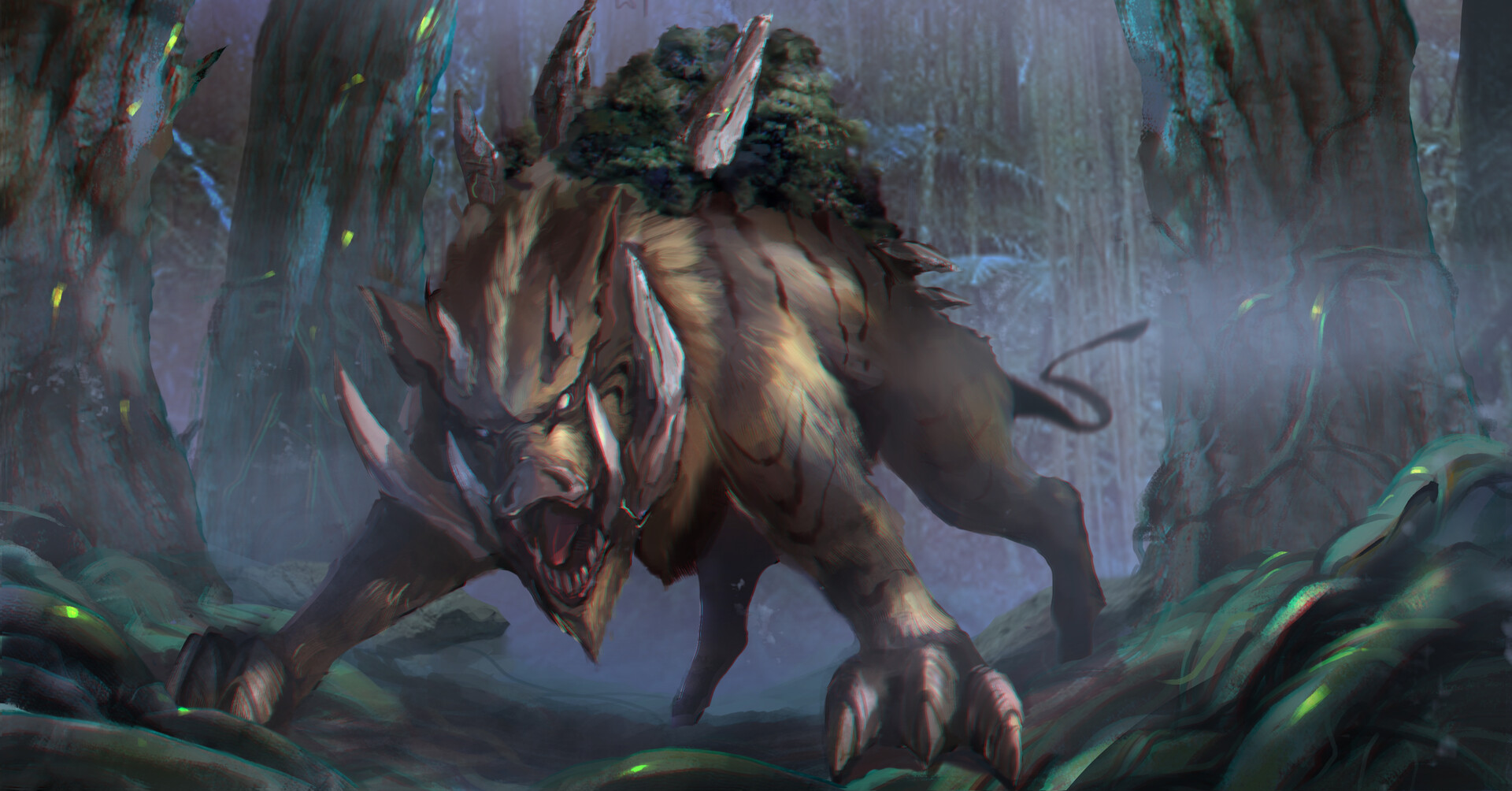 ArtStation - Wild boar