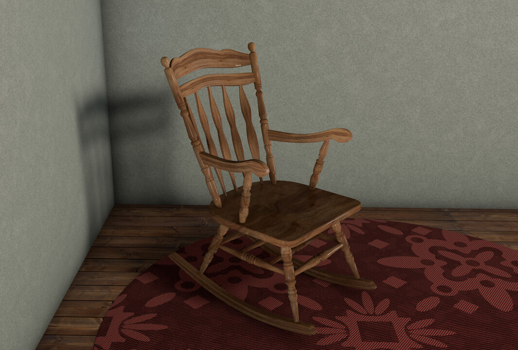 ArtStation - Rocking Chair