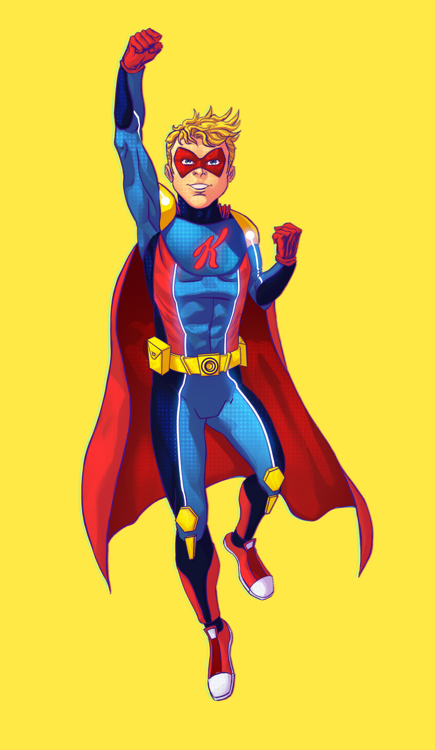 ArtStation - Super-Héroe Kellogg's Colombia.