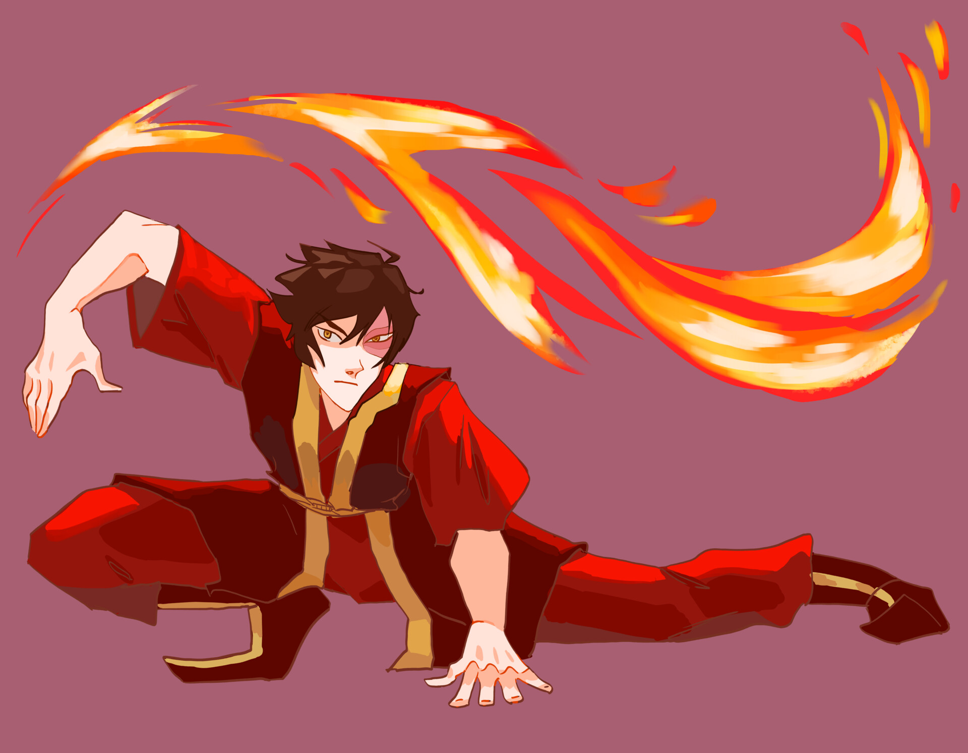 ArtStation - Zuko the Banished Prince