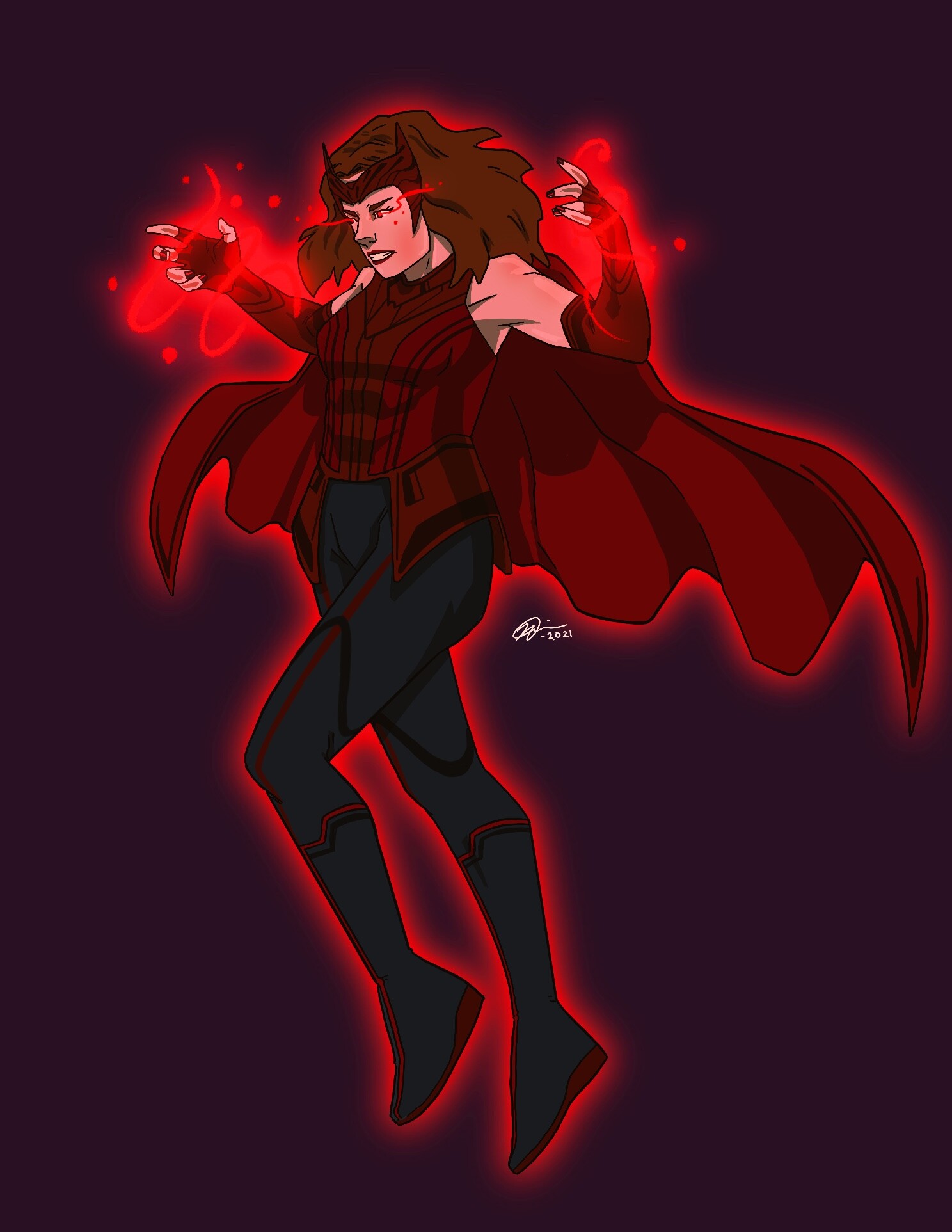 ArtStation - Scarlet Witch