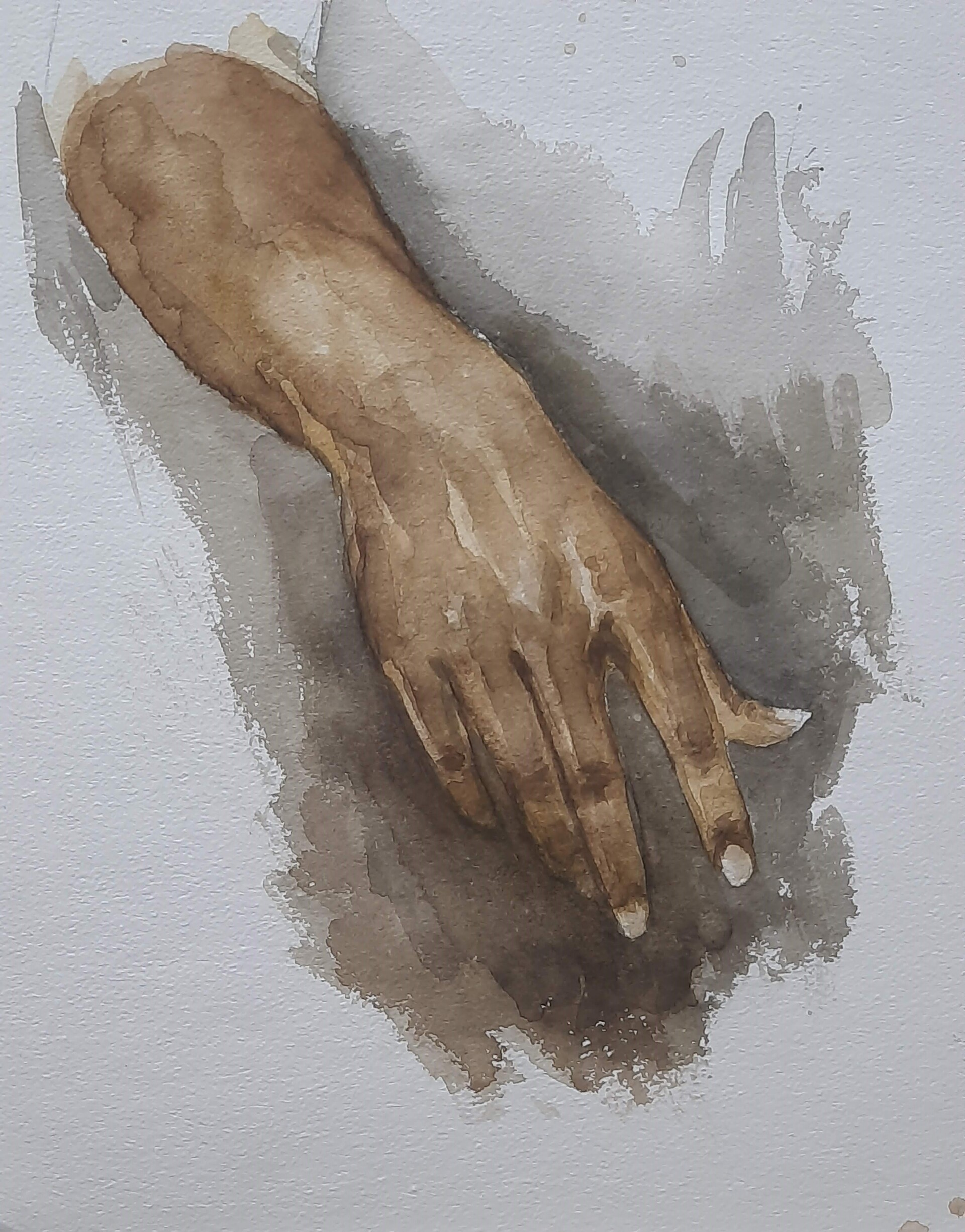 ArtStation - Hand study