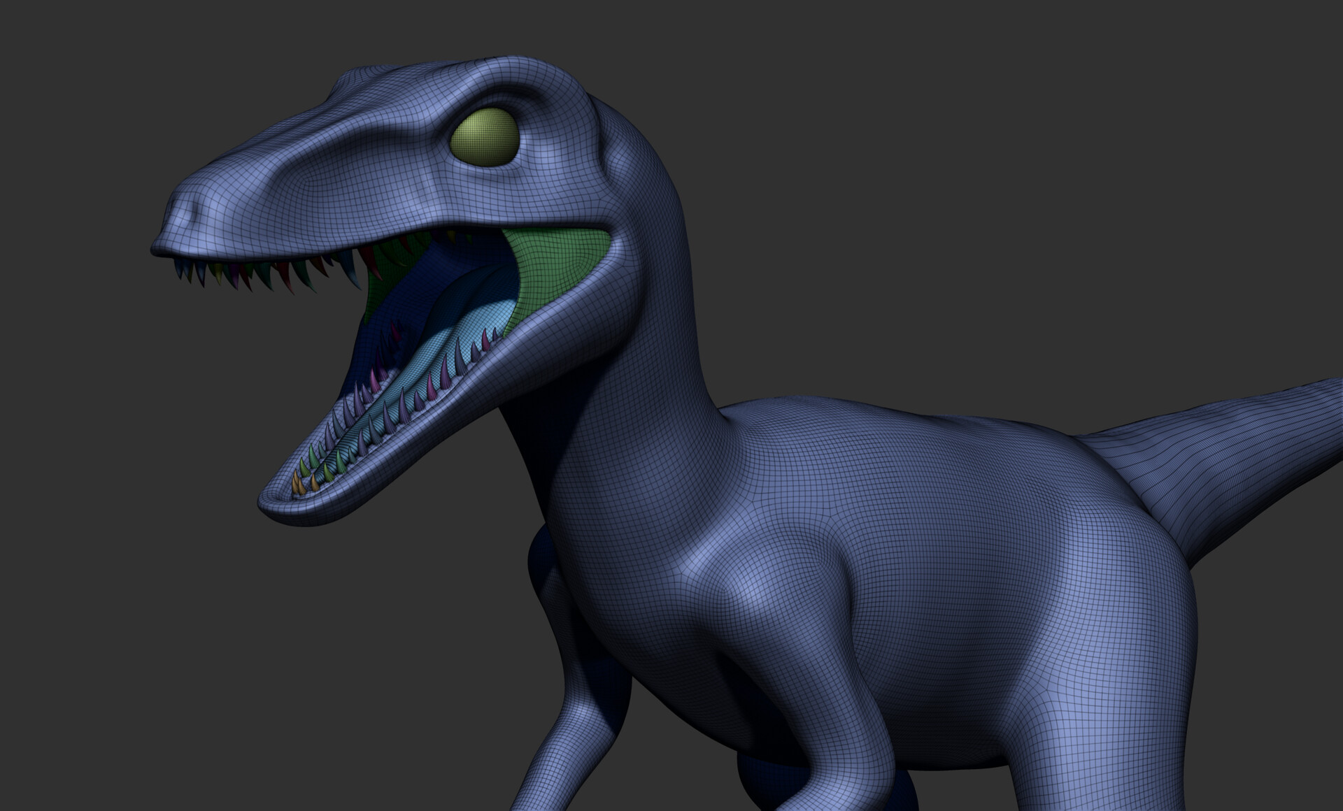 Caelum Beckinsale - Velociraptor Sculpt (Jurassic Park and The Lost World)